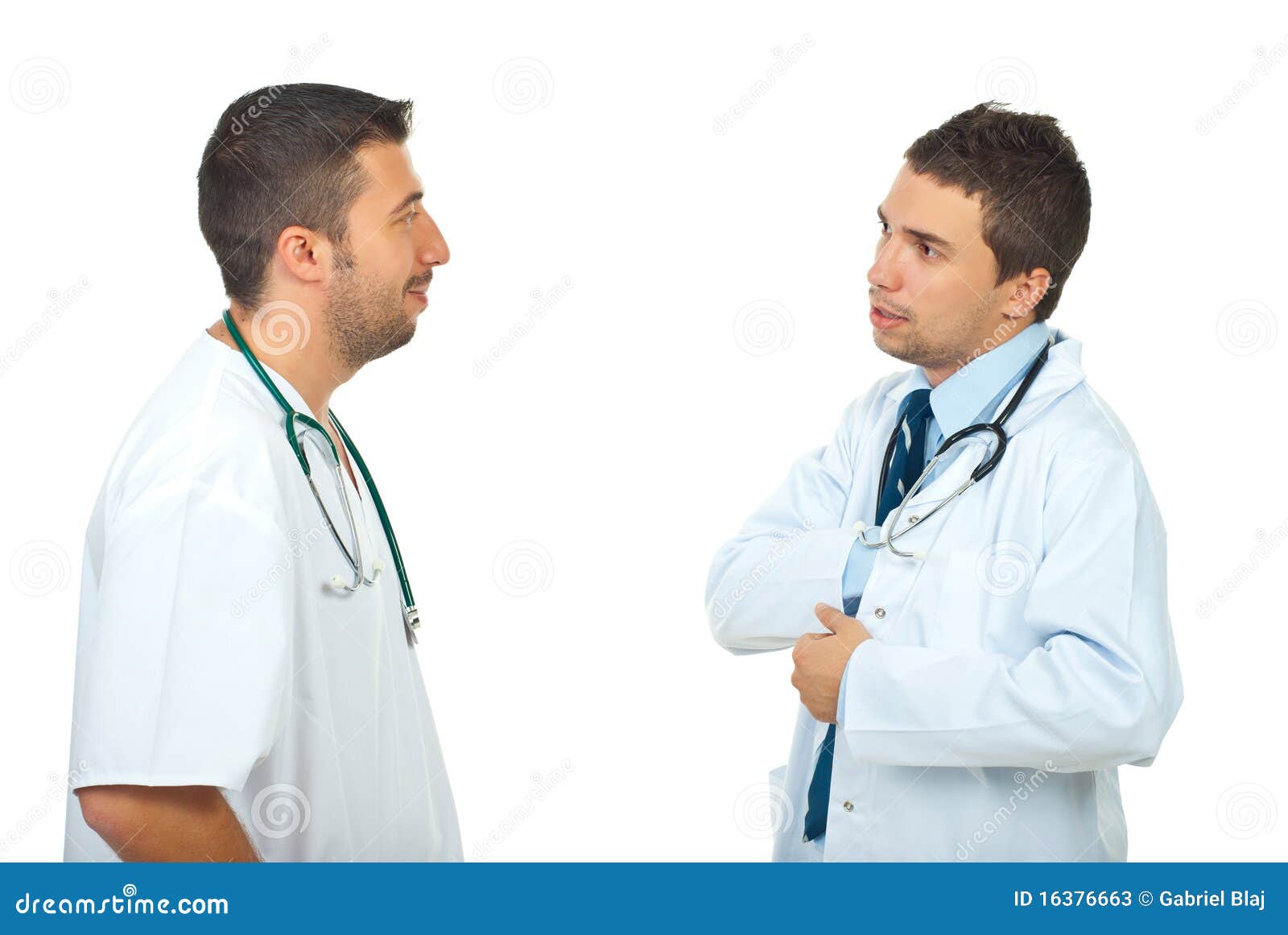 Doctors Men Having Conversation Stock Image - Image of healthcare ...