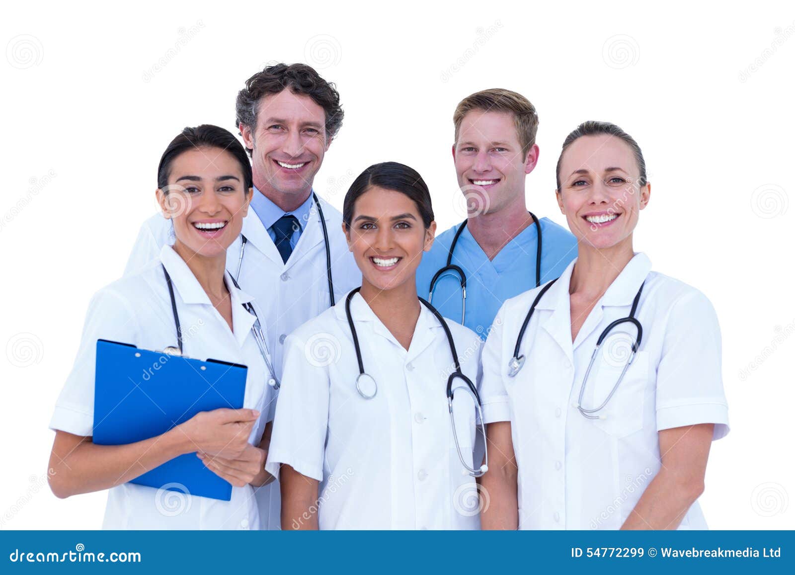 Doctors and Nurse Standing Together Stock Image - Image of people ...