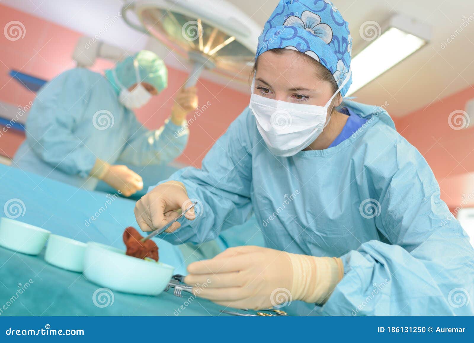 Doctors Removing Internal Organ Stock Photo - Image of profession ...