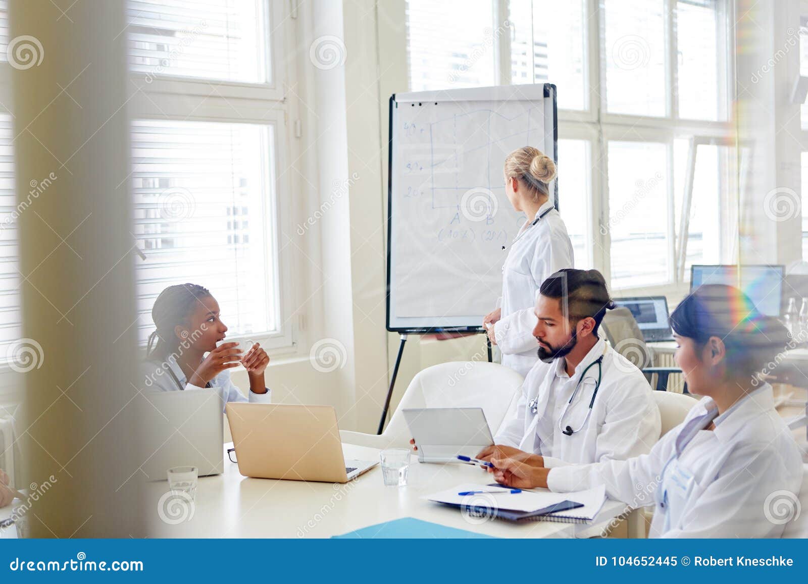 Doctors in Seminar for Training Stock Image - Image of medical, meeting ...
