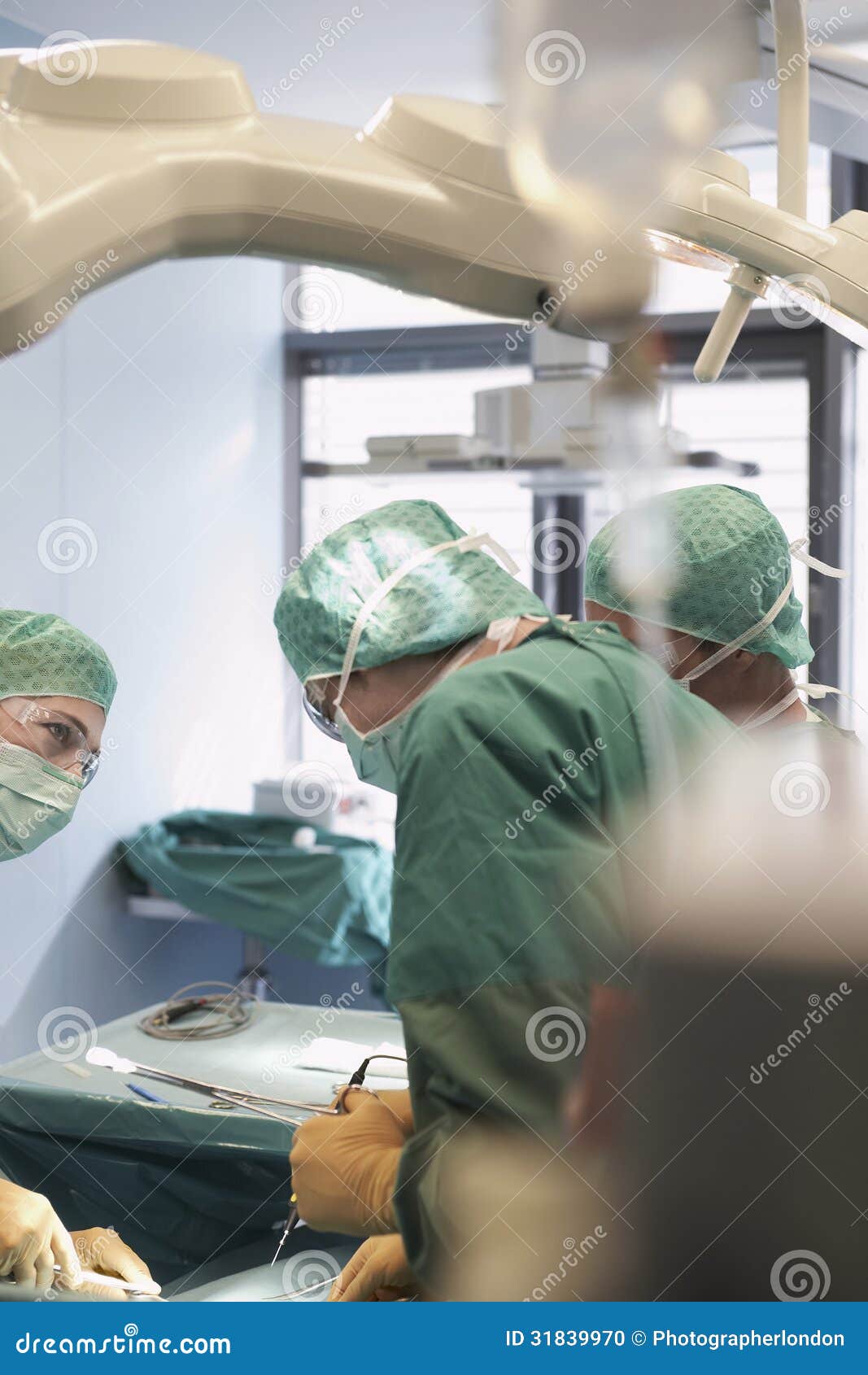 Doctors in Surgery stock photo. Image of facility, profession - 31839970