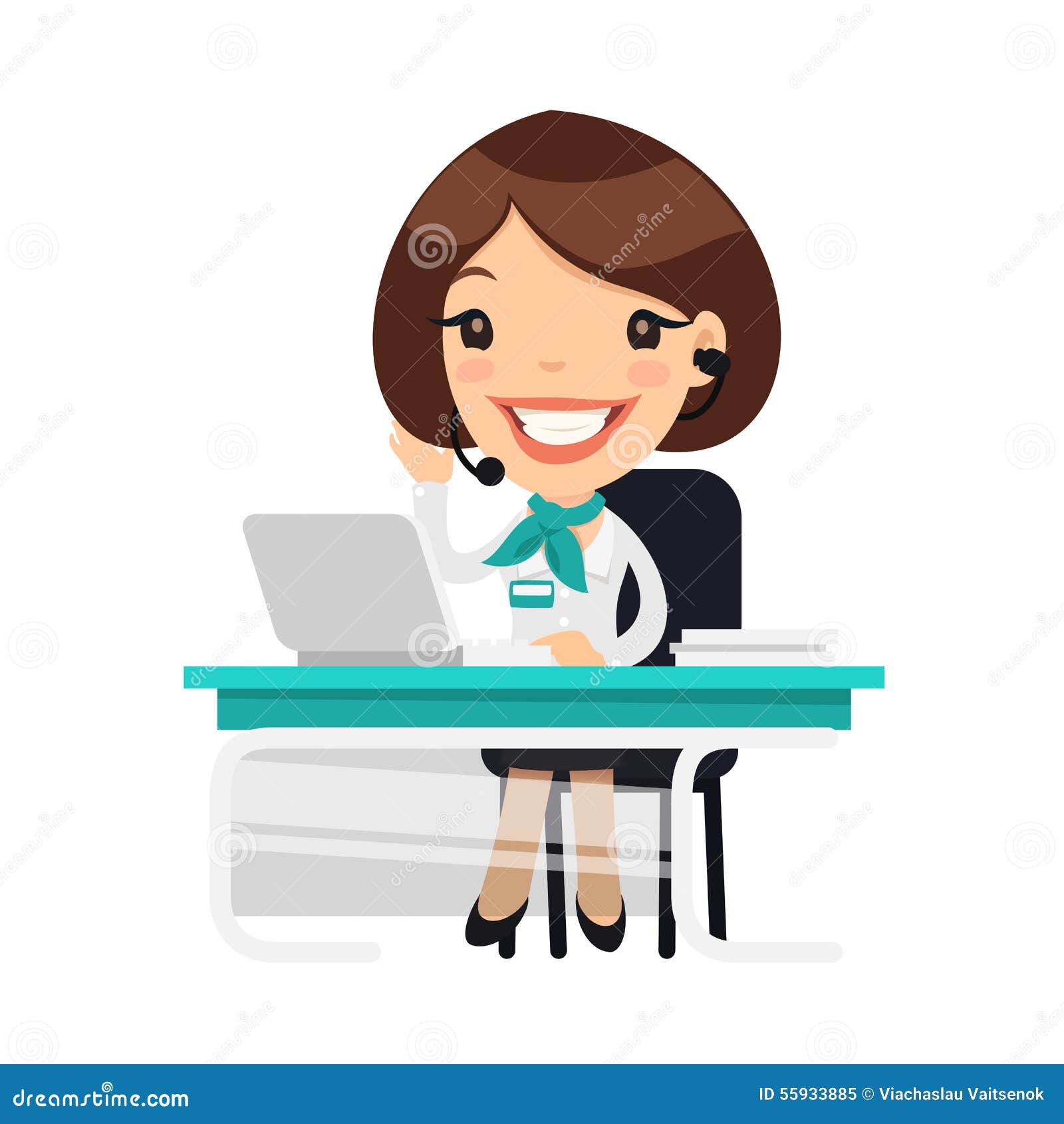 Doctors at the Table stock vector. Illustration of medical - 55933885