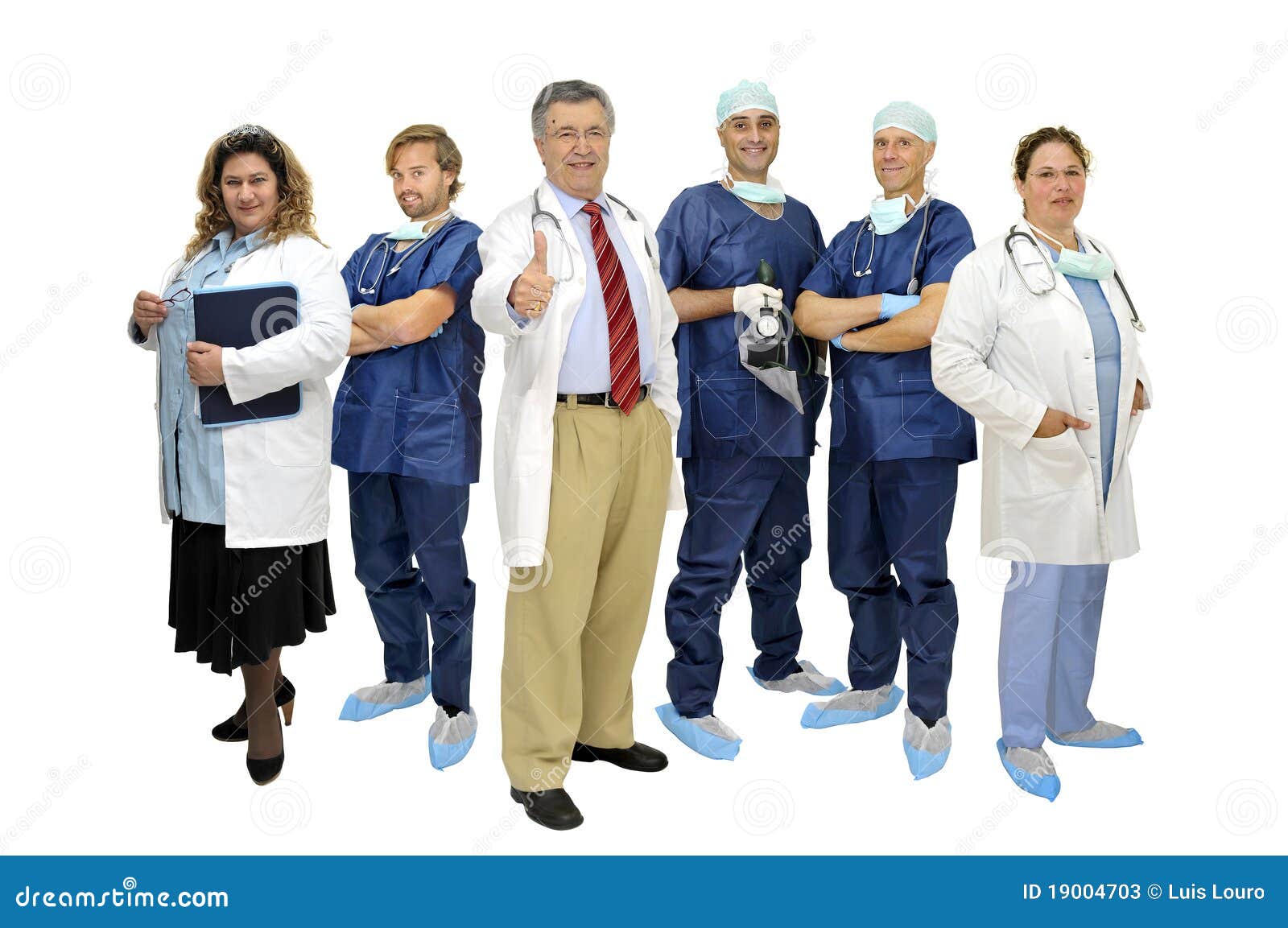 Doctors team stock image. Image of practitioner, uniform - 19004703