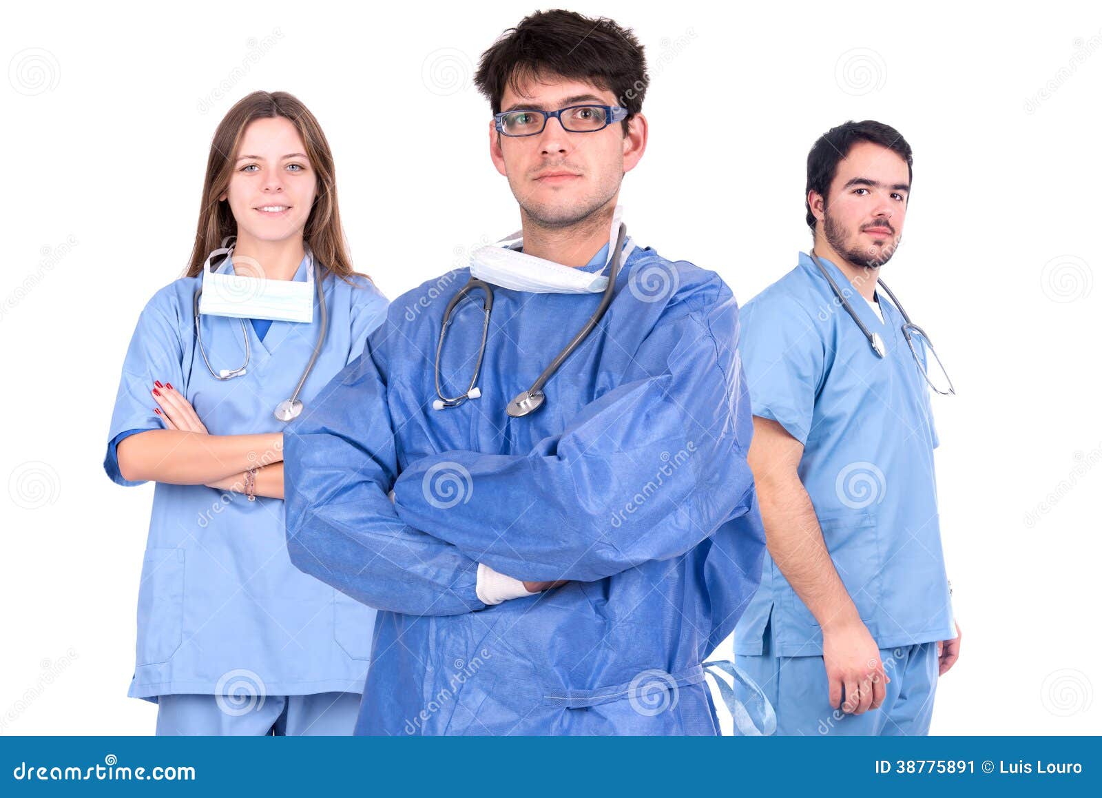 Doctors team stock image. Image of stethoscope, specialist - 38775891