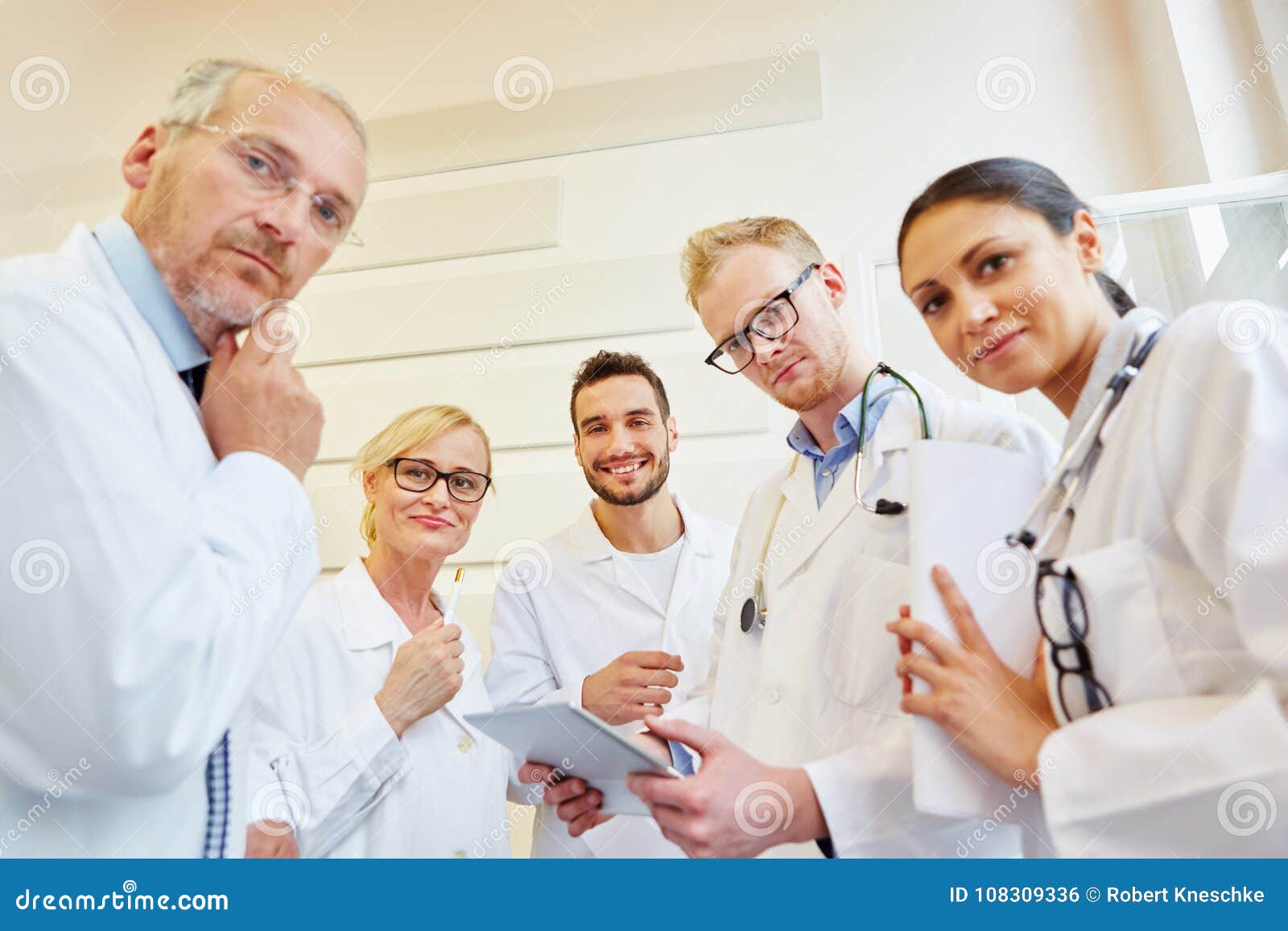 Doctors Thinking about Problem Stock Photo - Image of technology ...