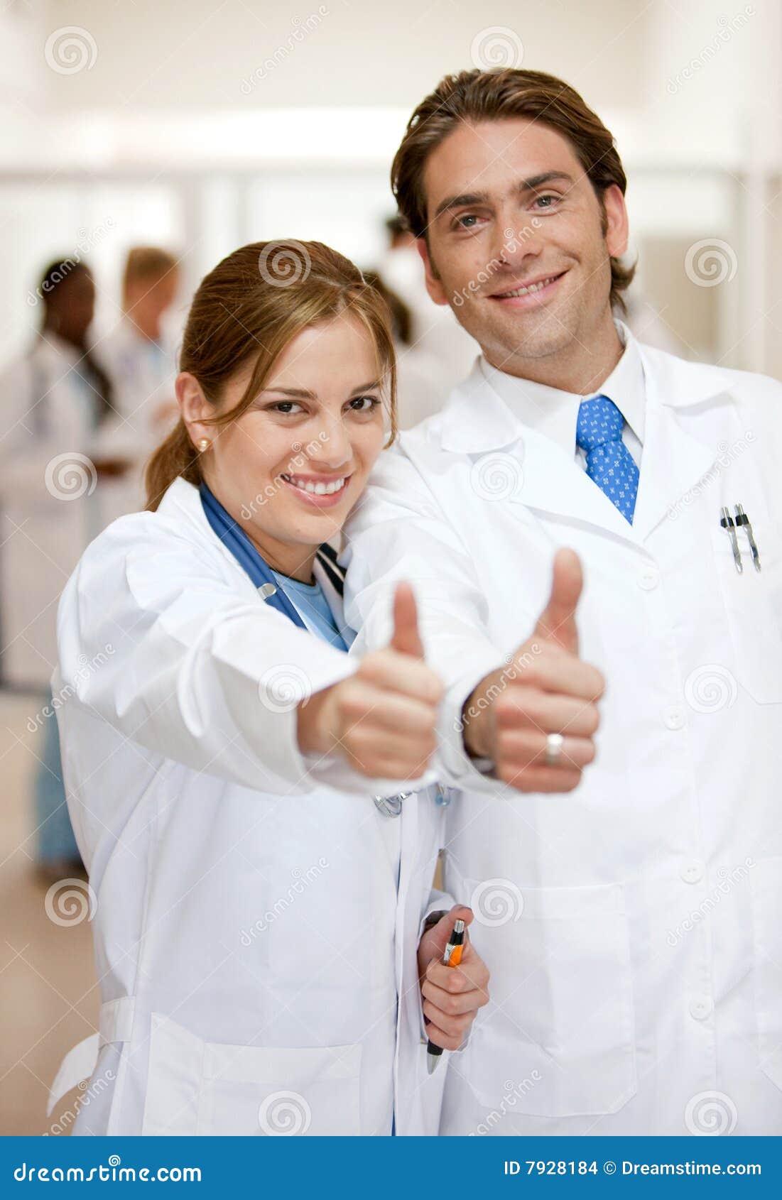 Doctors thumbs up stock photo. Image of health, medical - 7928184