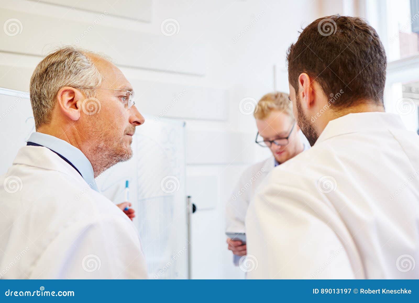 Doctors during training stock image. Image of drug, hospital - 89013197