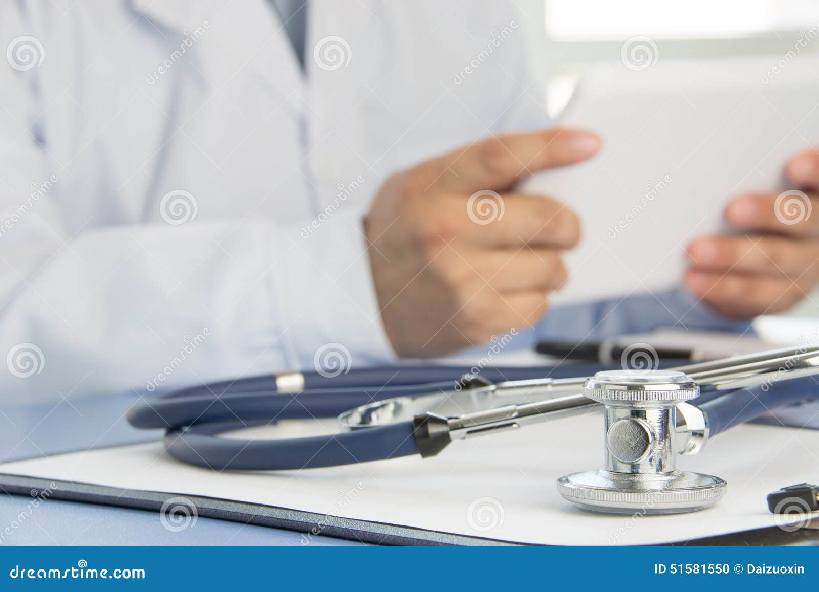 Doctors at work stock photo. Image of healthcare, clinician - 51581550