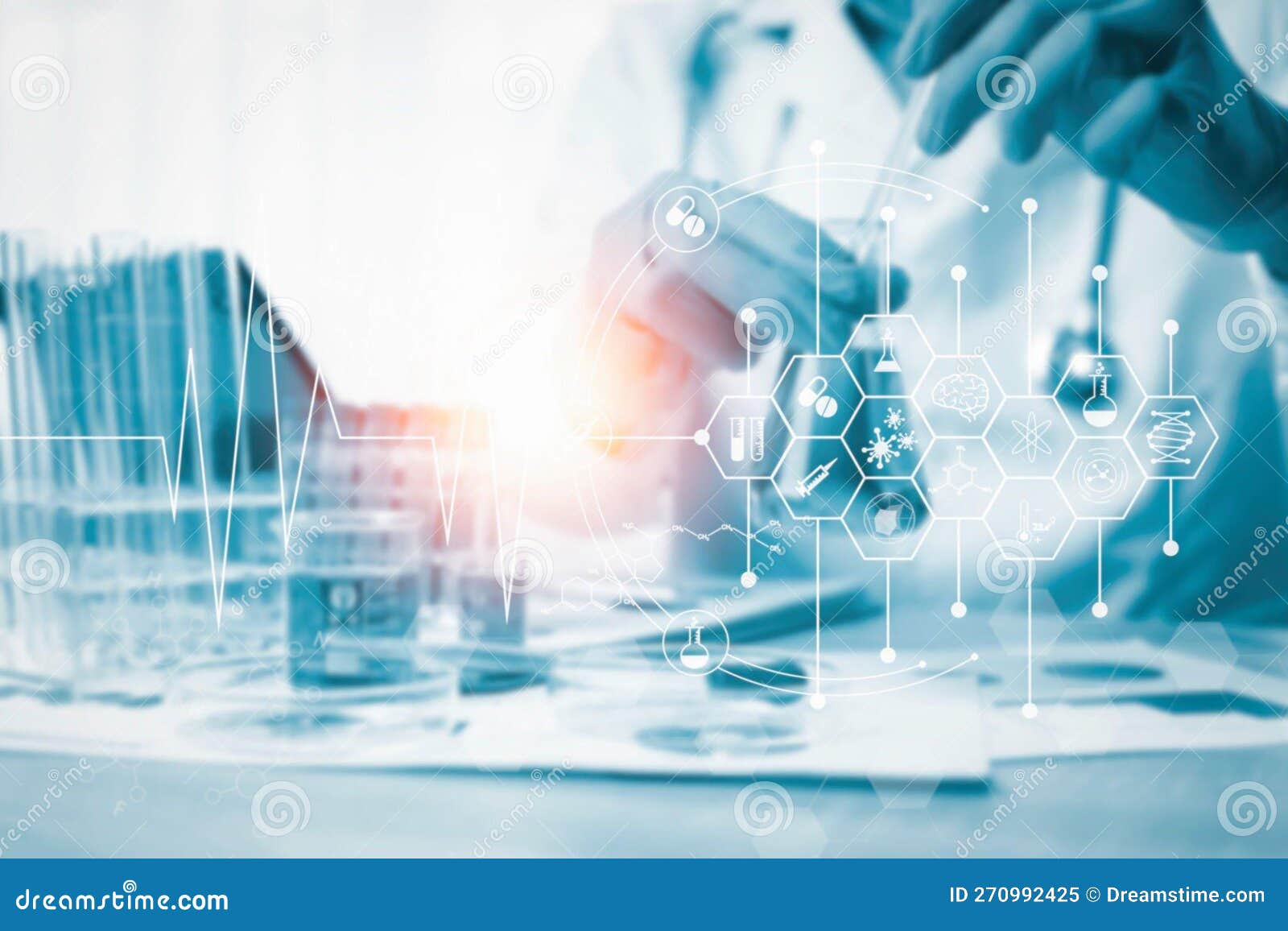 Doctors Working in a Hospital S Pathology Lab are Analyzing Scientific ...