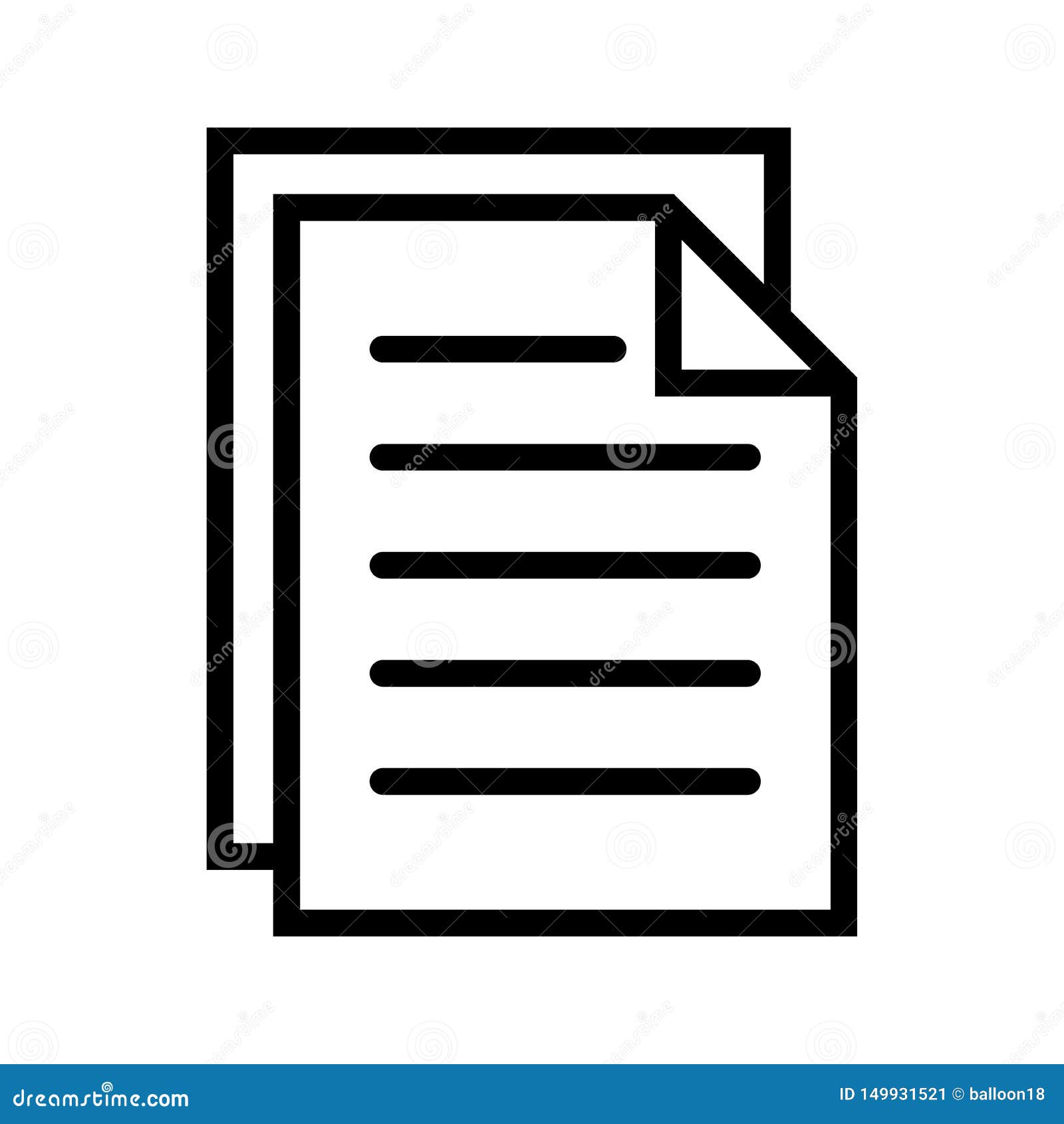 Document Icon Vector With Tick Check Mark For Business And Finance In A ...