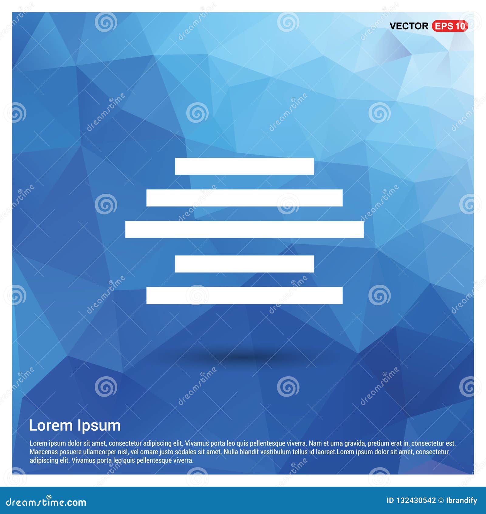Document align icon stock vector. Illustration of graphic - 132430542