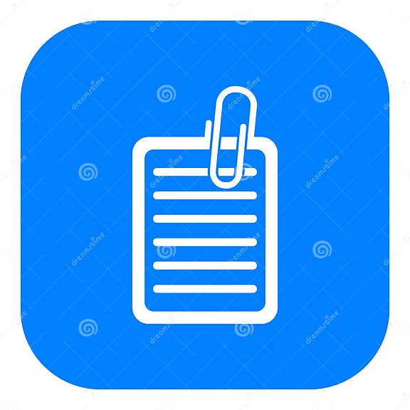 Document and app icon stock vector. Illustration of document - 241847330