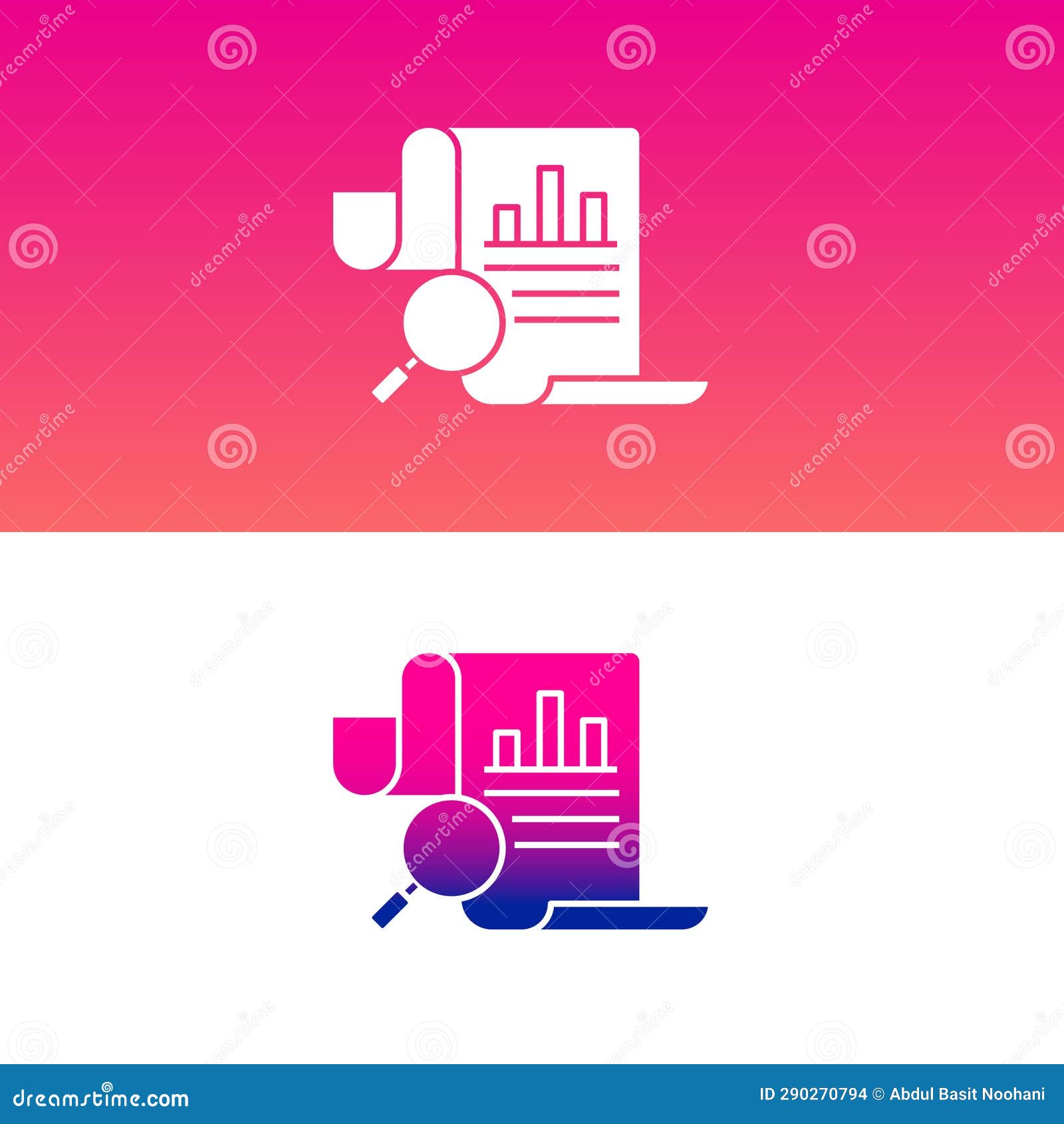 Document Assessment Symbol. Textual Content Analysis Stock Vector ...
