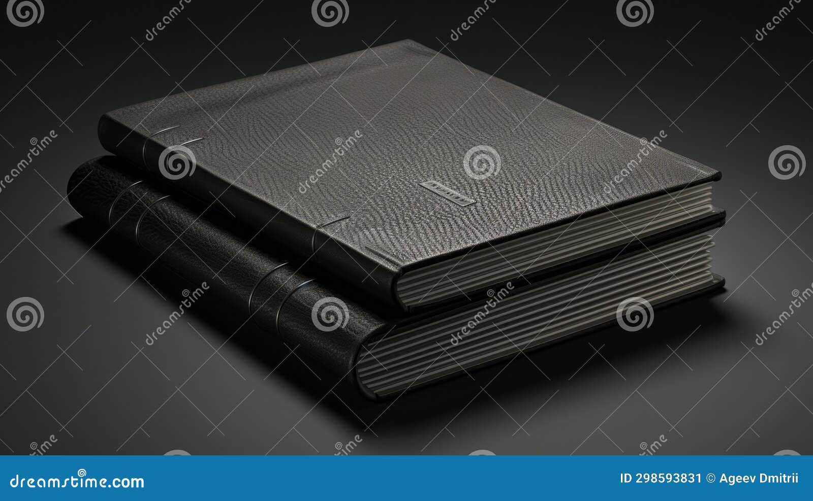 Literature Book Paper Design Blank Background Page Empty Black ...