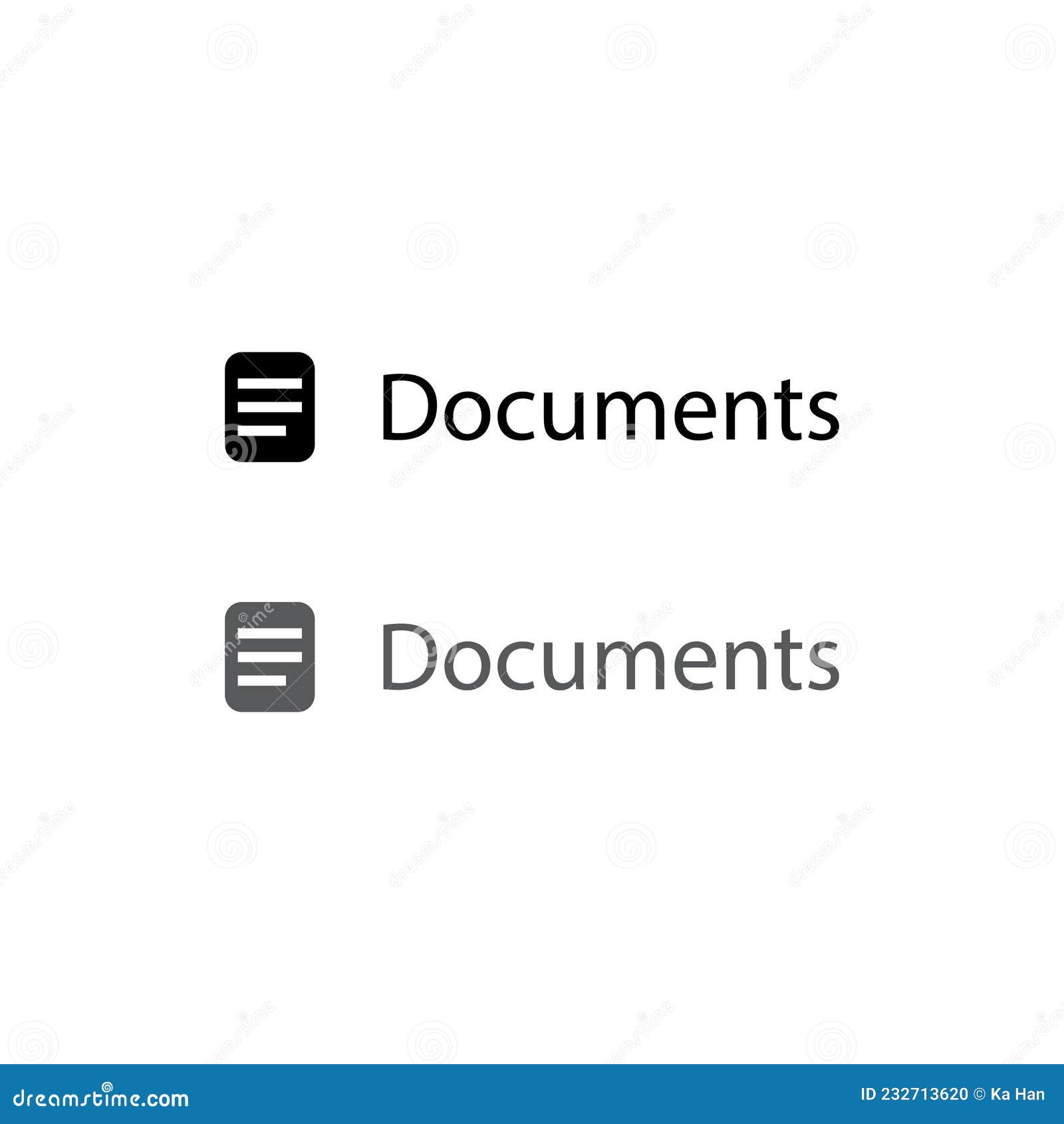 Document Button Icon Vector. Upload Documents Symbol Stock Vector ...