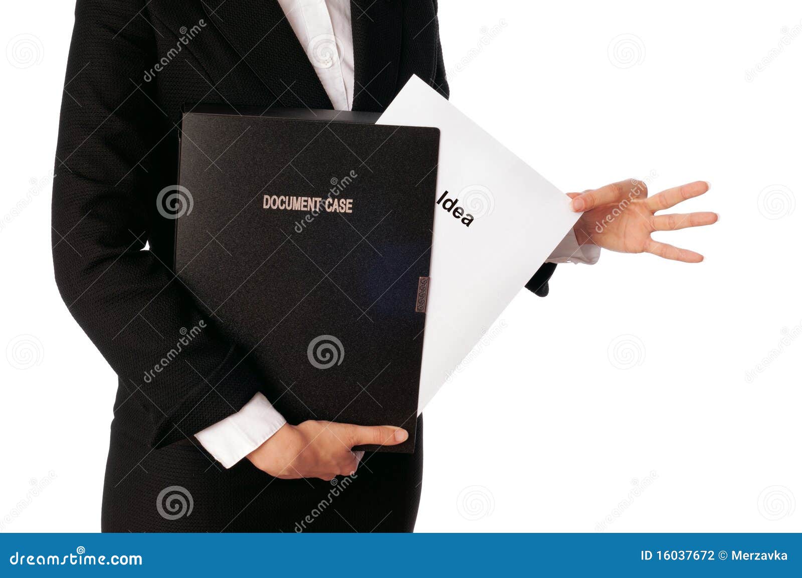 Document case stock photo. Image of important, folder - 16037672
