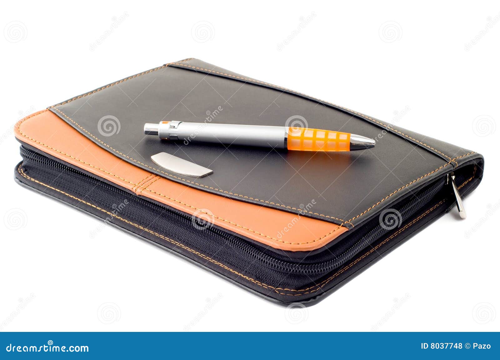 Document case stock photo. Image of binder, business, leather - 8037748