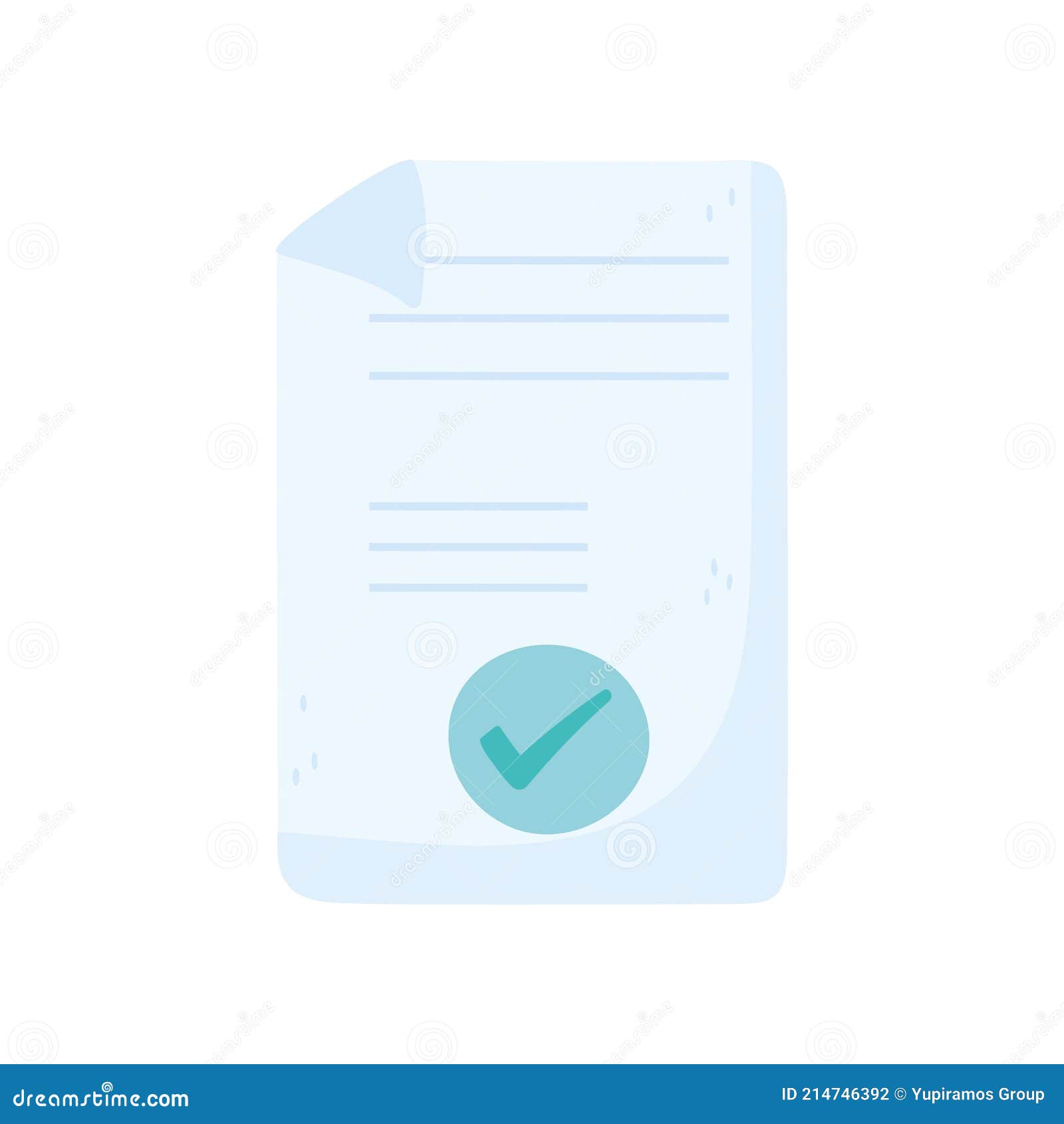 Document check mark stock vector. Illustration of checklist - 214746392 Document check mark stock vector. Illustration of checklist - 214746392