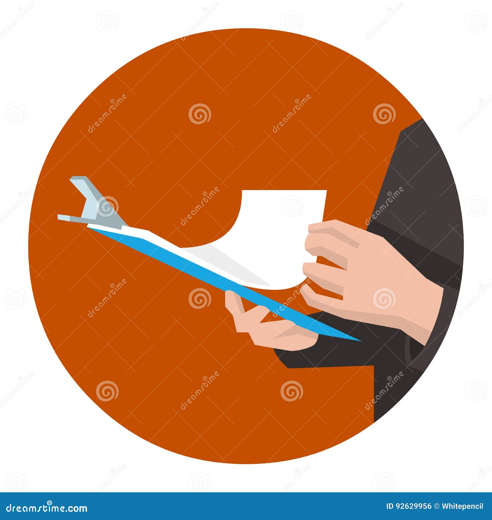 Document Check for Quality Control Stock Vector - Illustration of ...