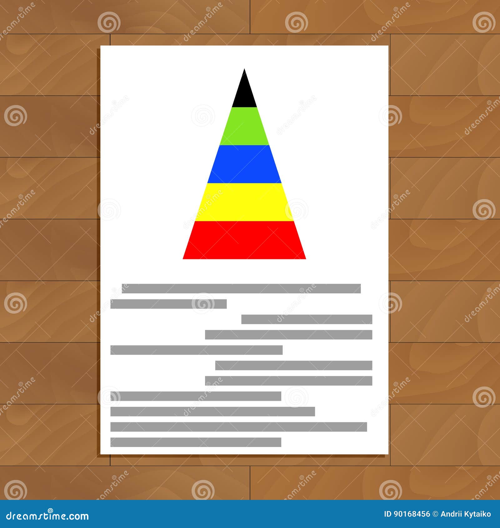 Color Pyramid Royalty-Free Stock Photography | CartoonDealer.com #3007793