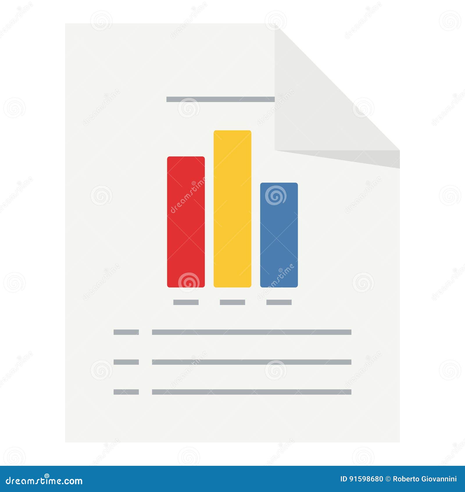 Columns Graph - Granite Icons Cartoon Vector | CartoonDealer.com #98370595