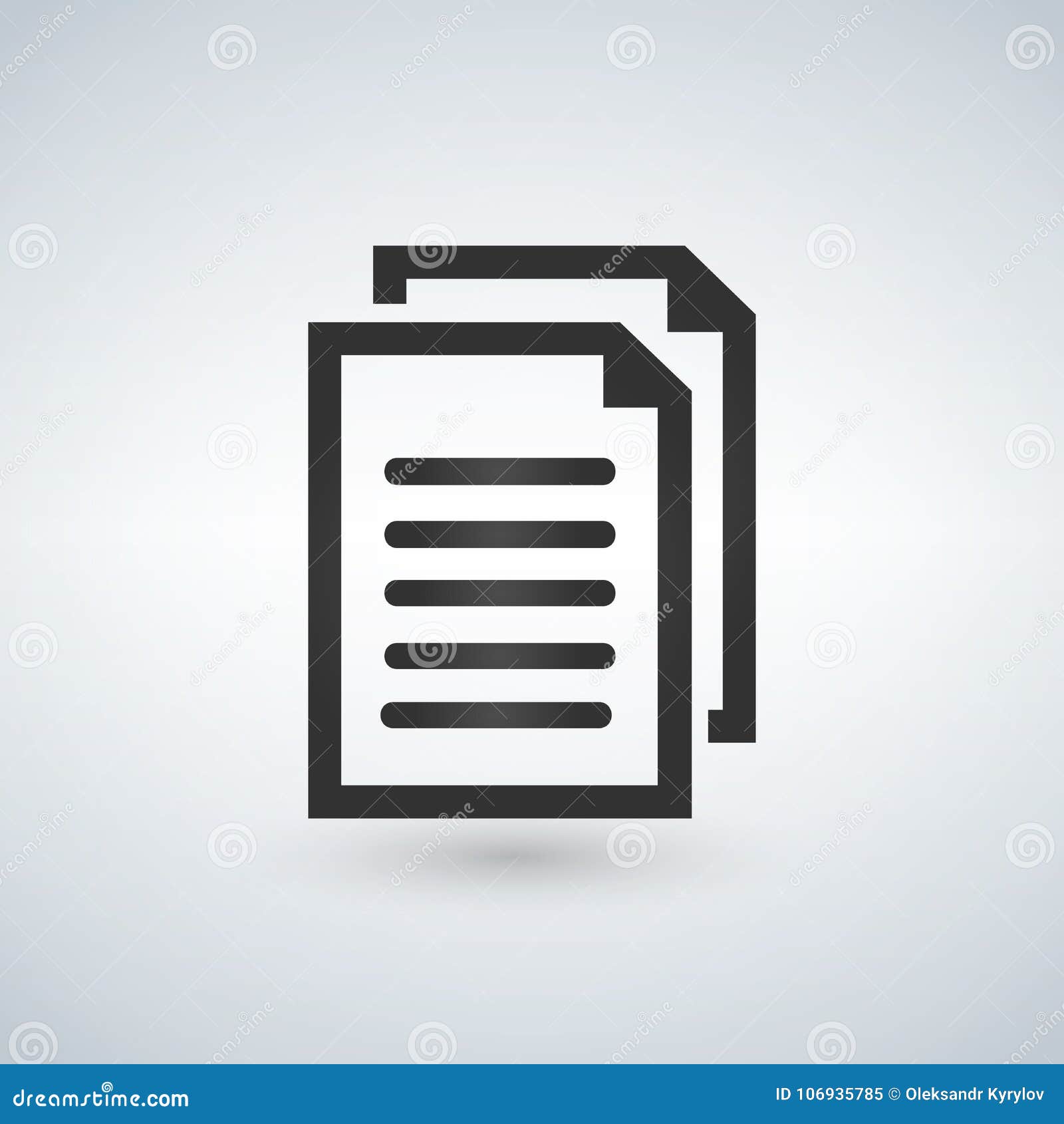 Copy Icon Vector Isolated On White Background, Copy Sign , Line ...