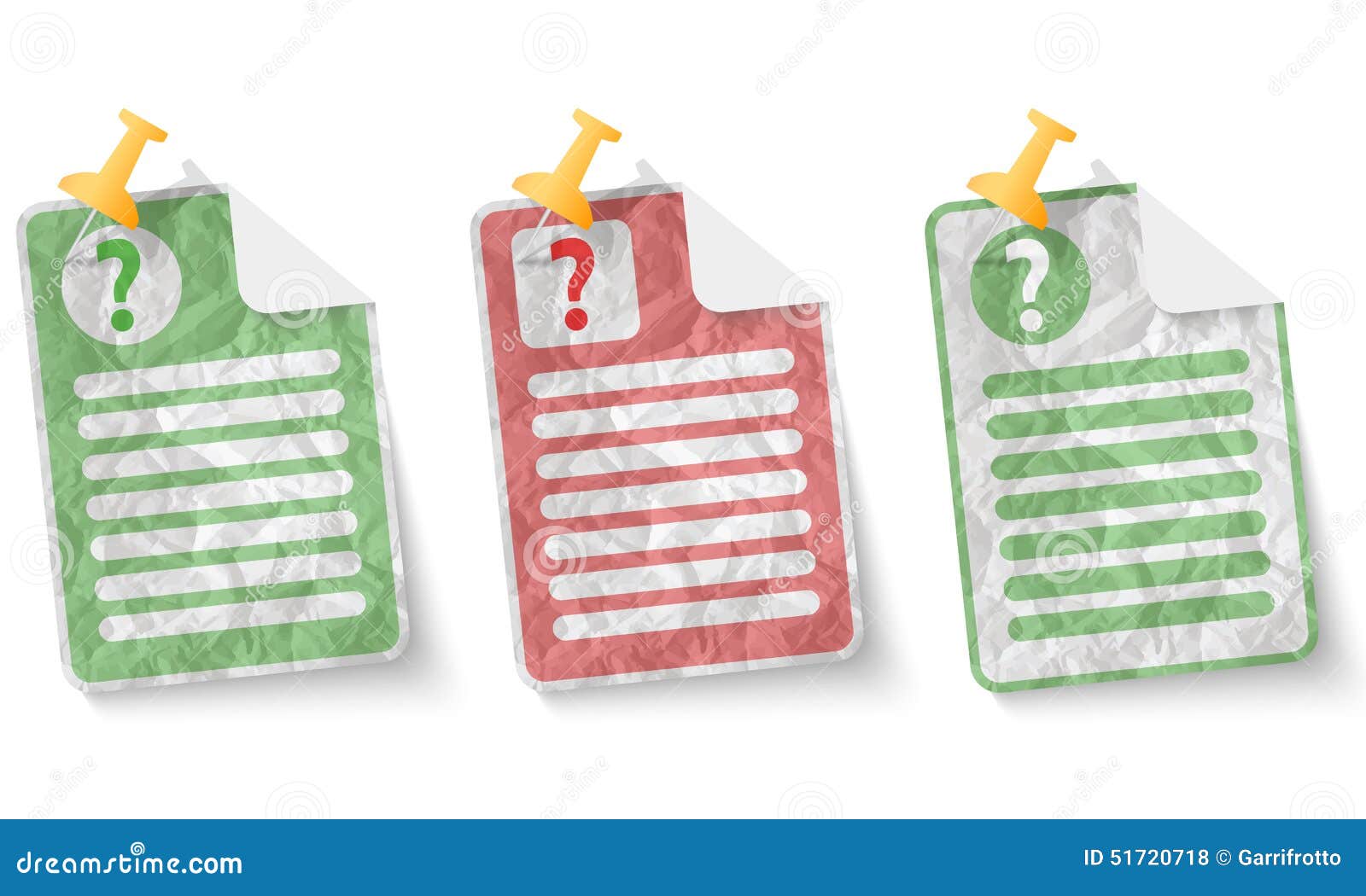 Document stock vector. Illustration of object, graphic - 51720718