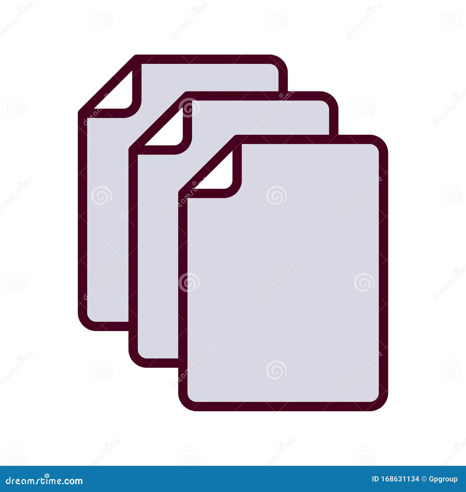 Isolated Data Document Vector Design Stock Vector - Illustration of ...