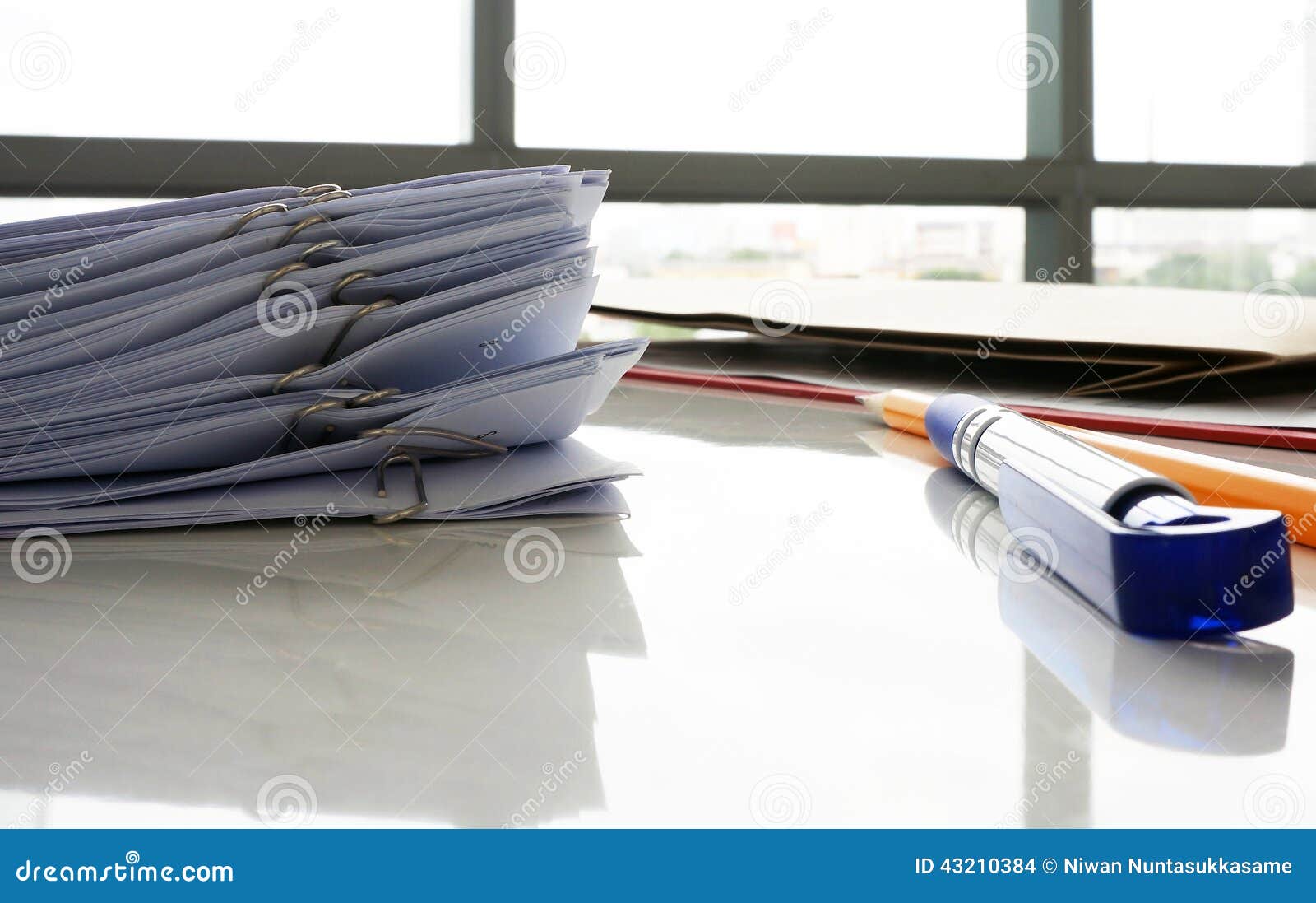 Document on desk stock photo. Image of data, document - 43210384