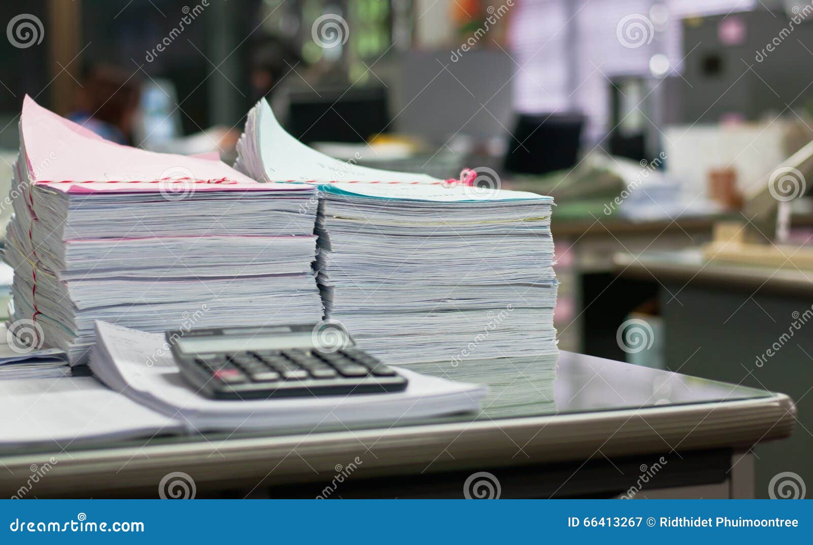 Document on desk. stock image. Image of concept, folder - 66413267