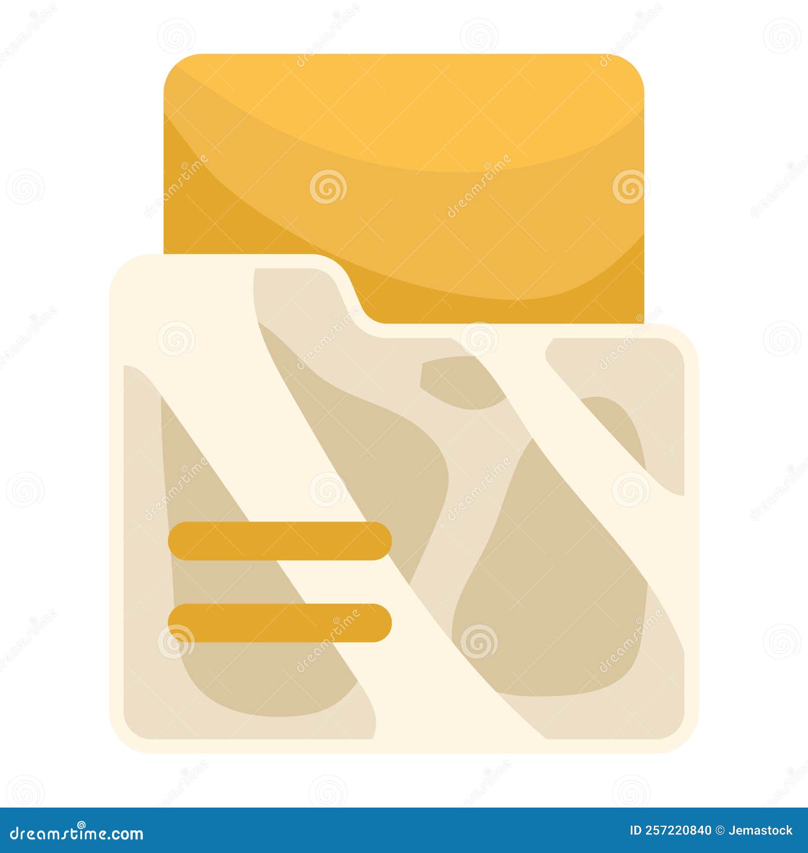 Document Dossier Style Glassmorphisme Illustration de Vecteur ...