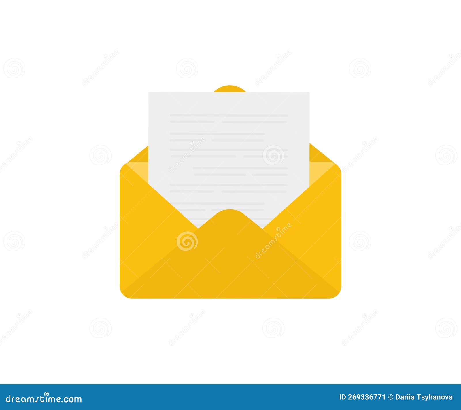 Documents Enclosed, Label Sign And Sticker For Packaging And Delivery ...