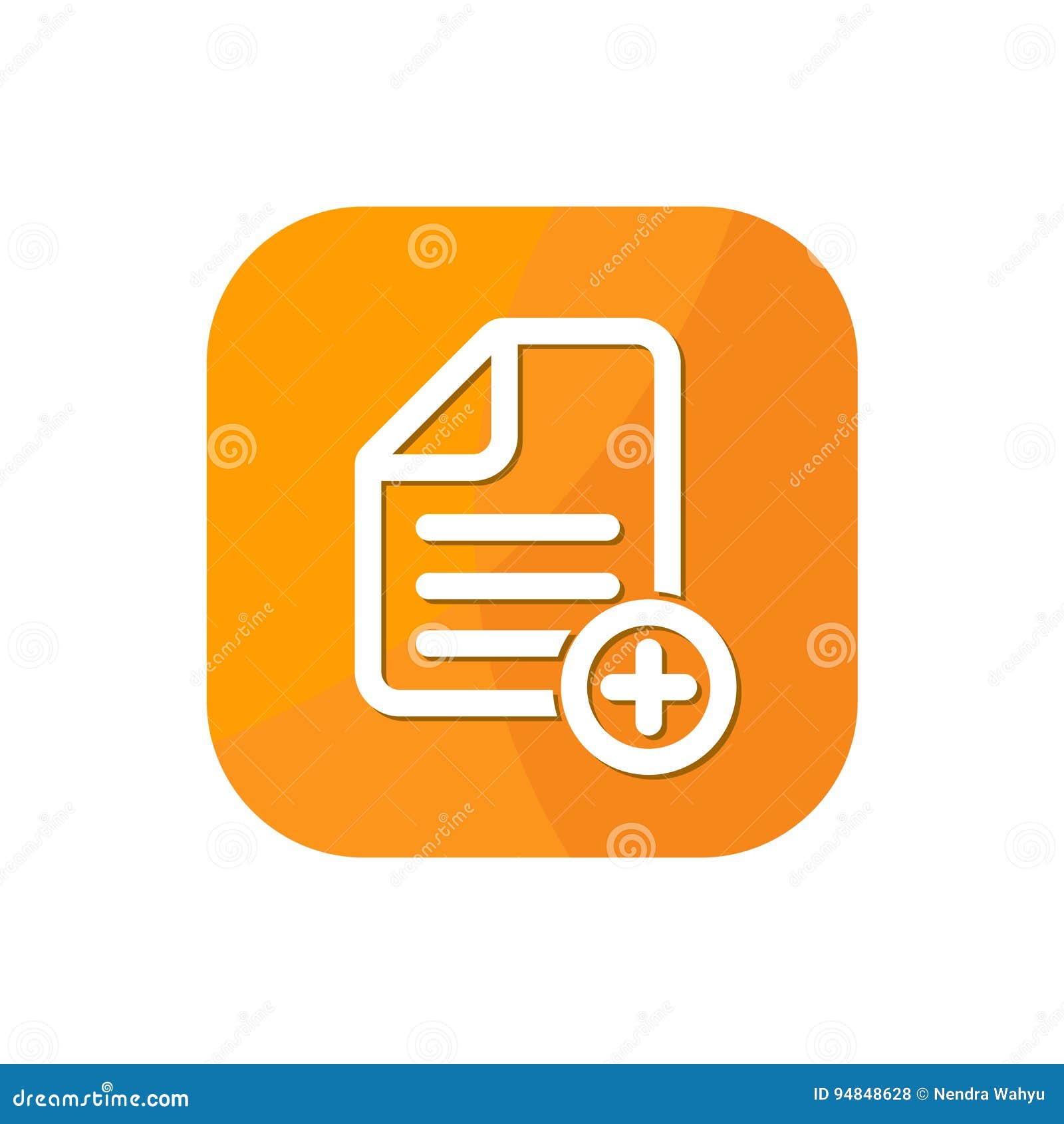 Document file App Icon stock vector. Illustration of internet - 94848628