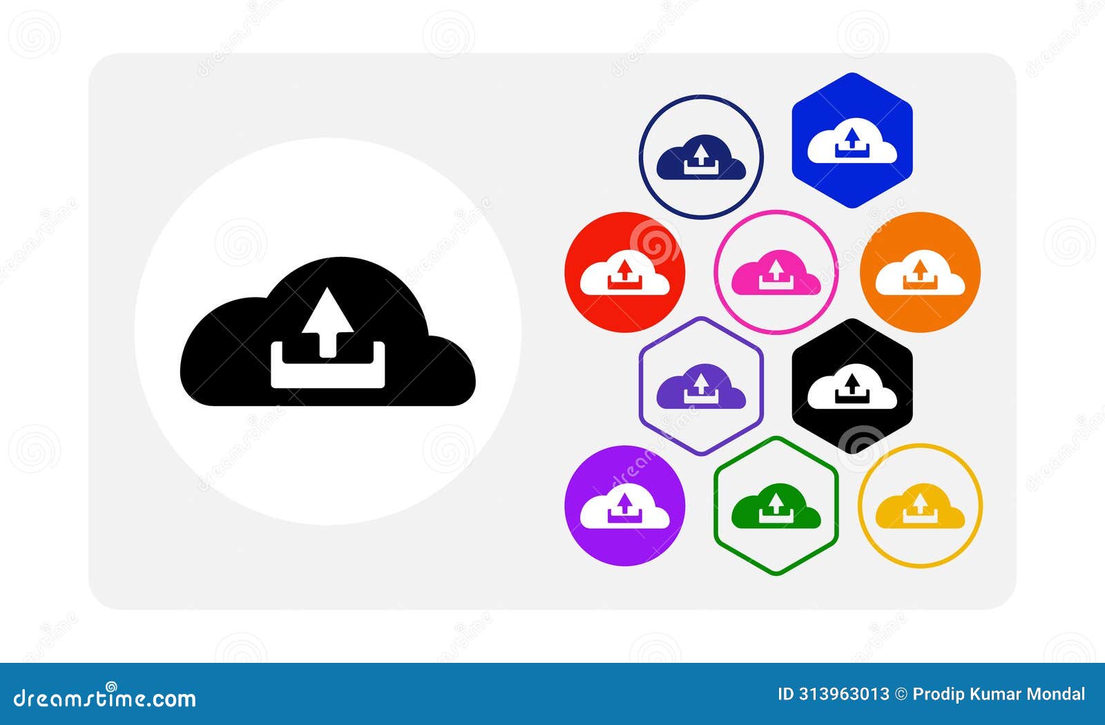 Document File Cloud Upload Icon Stock Vector - Illustration of embodies ...