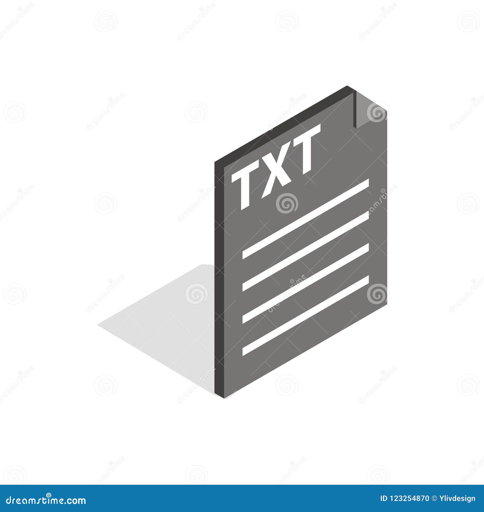Document File Format TXT Icon, Isometric 3d Style Stock Illustration ... Document File Format TXT Icon, Isometric 3d Style Stock Illustration ...