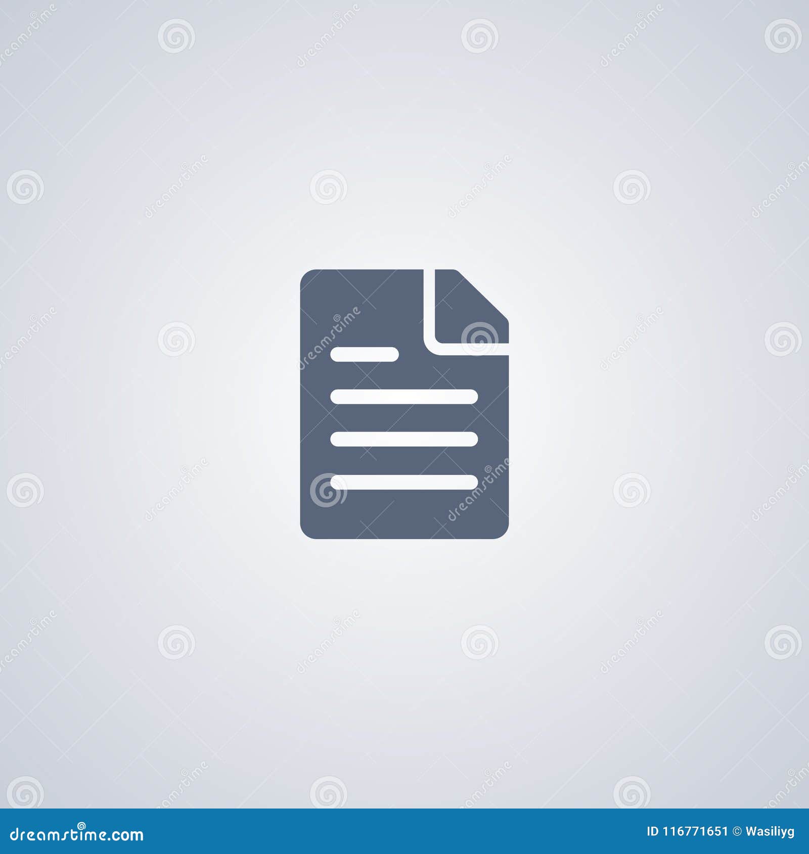 Document, File, Page, Vector Best Flat Icon Stock Vector - Illustration ...