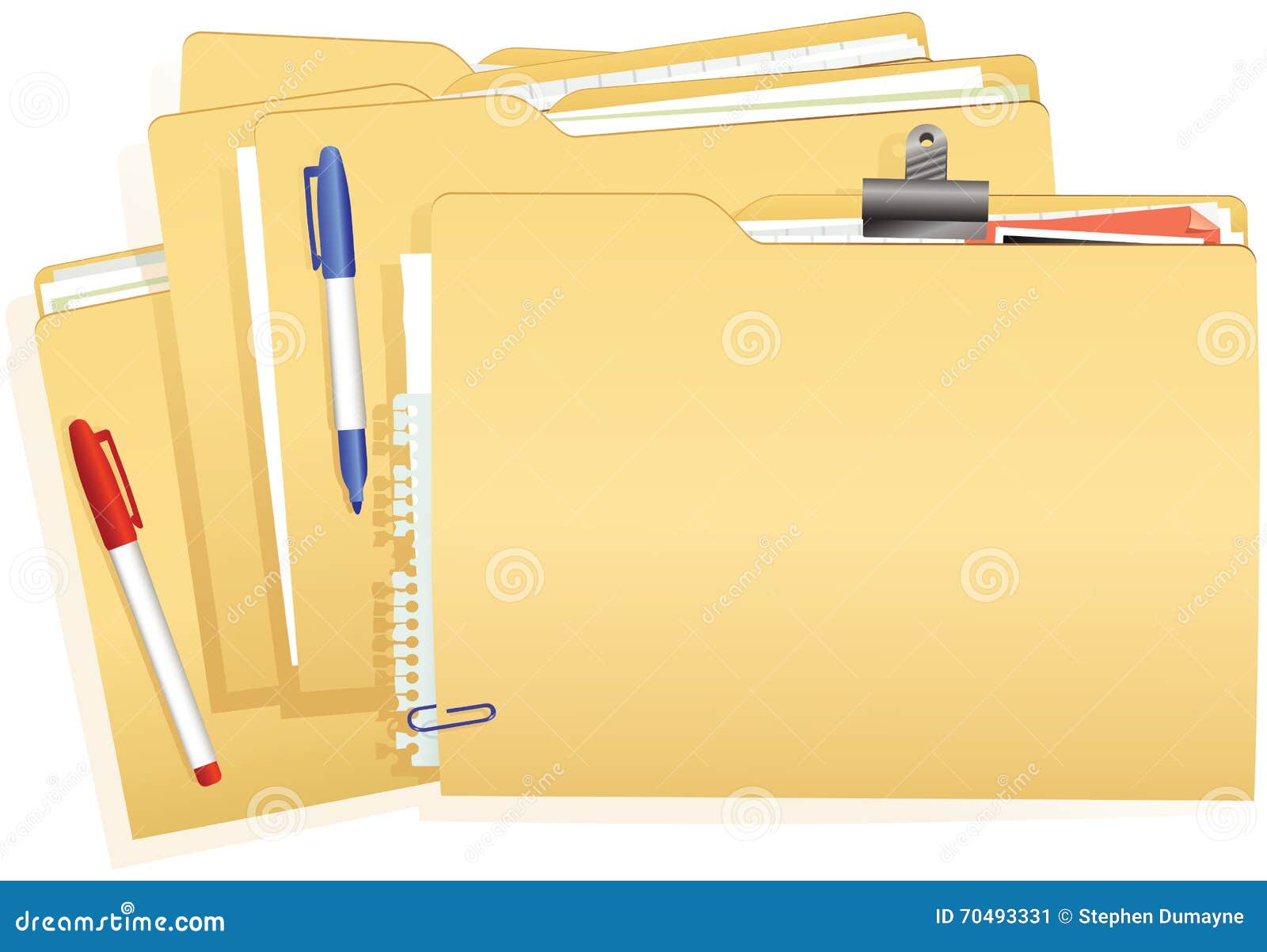 Document file stack stock vector. Illustration of diary - 70493331