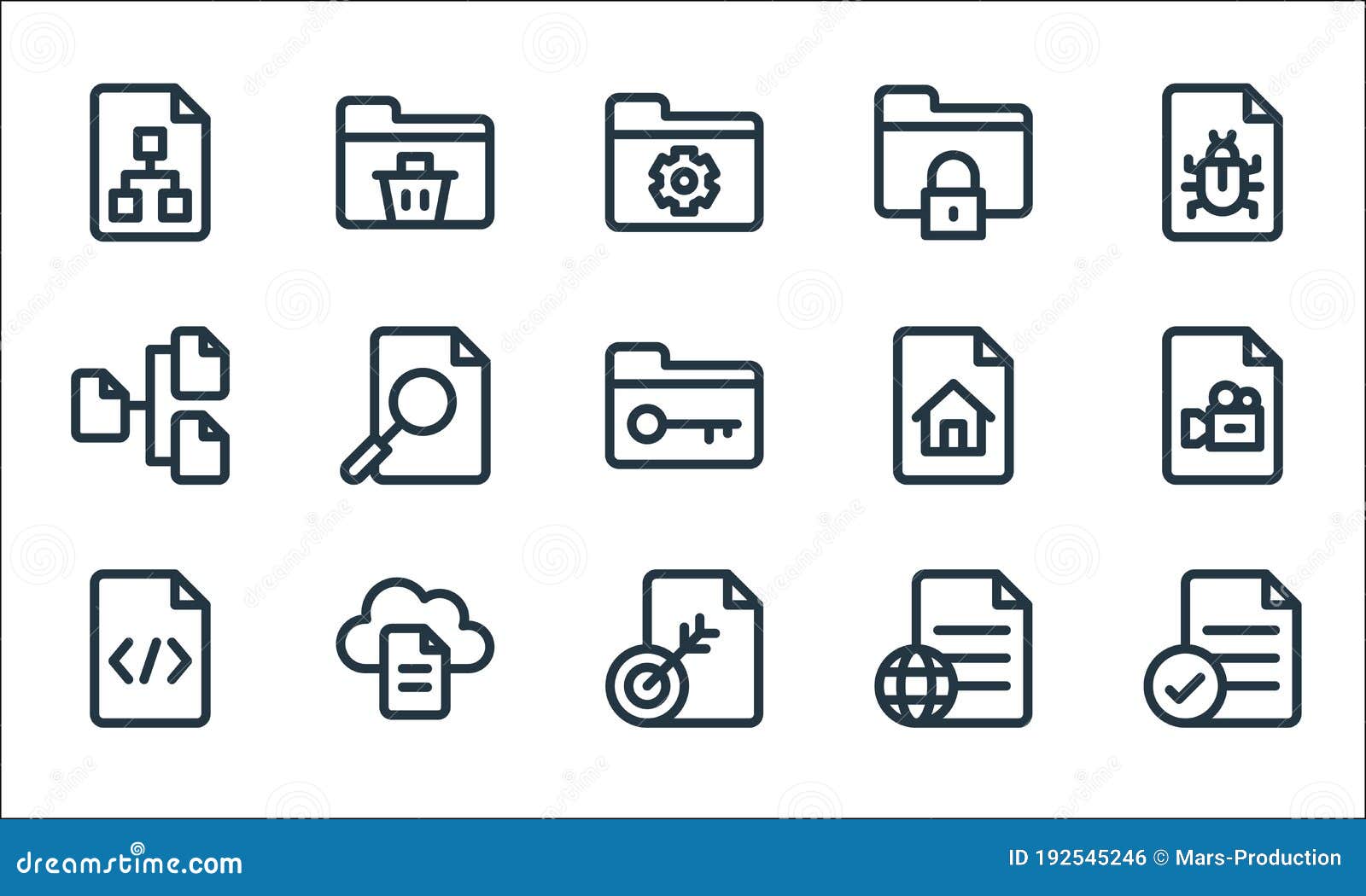 Coding Folder Icon Flat Vector Computer Code File 224081818