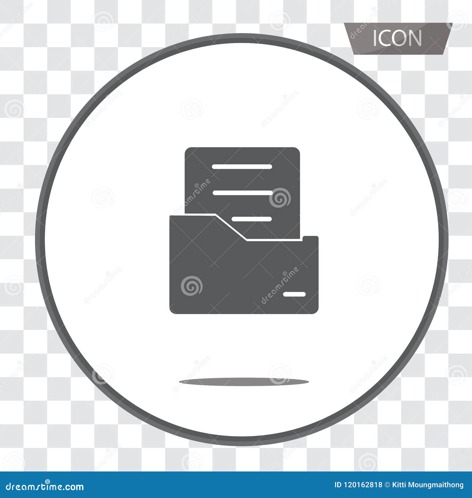 Document Flat Vector Icon. Archive Data File Symbol Isolated on Stock ... Document Flat Vector Icon. Archive Data File Symbol Isolated on Stock ...