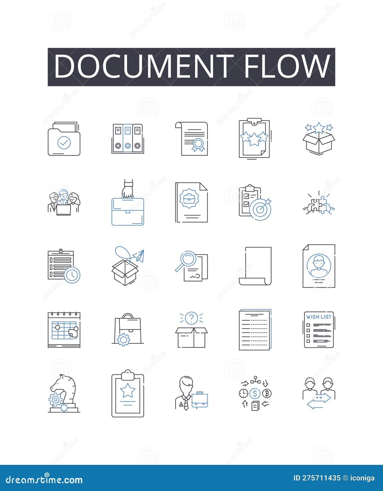 Document Routing Line Icons Collection. Routing, Workflow, Automation ... Document Routing Line Icons Collection. Routing, Workflow, Automation ...