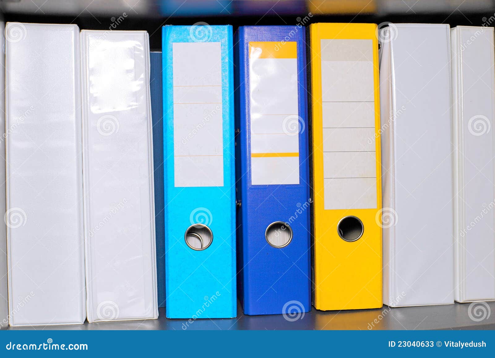 Document folders stock image. Image of data, bureaucracy - 23040633