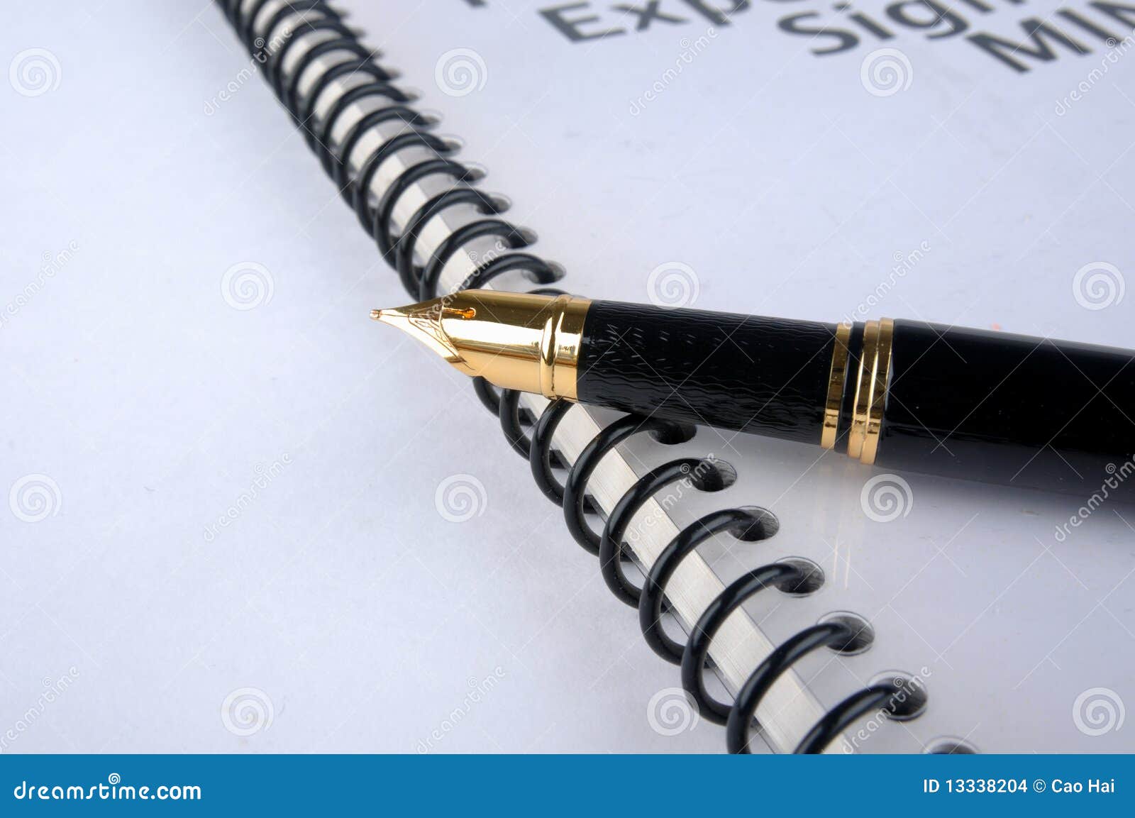 Document and fountain pen stock photo. Image of information - 13338204