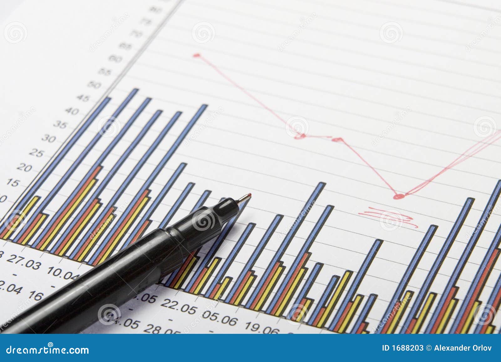 Document graphics 3 stock image. Image of chart, development - 1688203