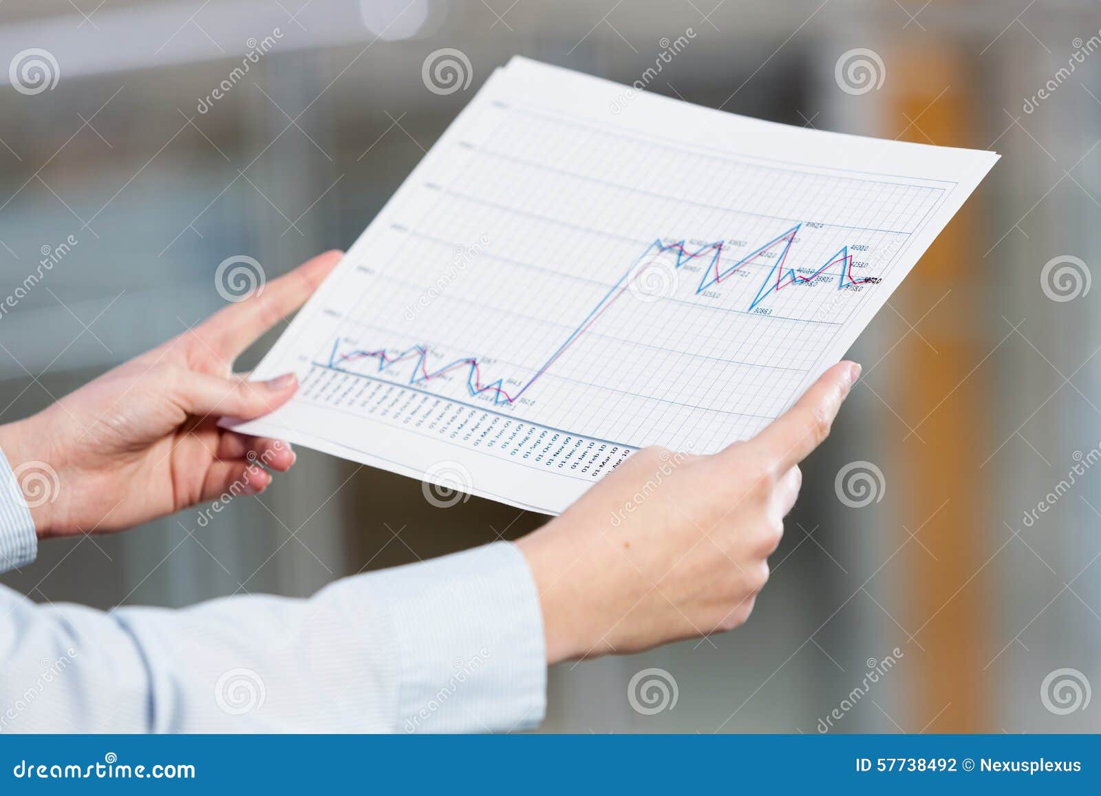 Document in hands stock photo. Image of seminar, workshop - 57738492