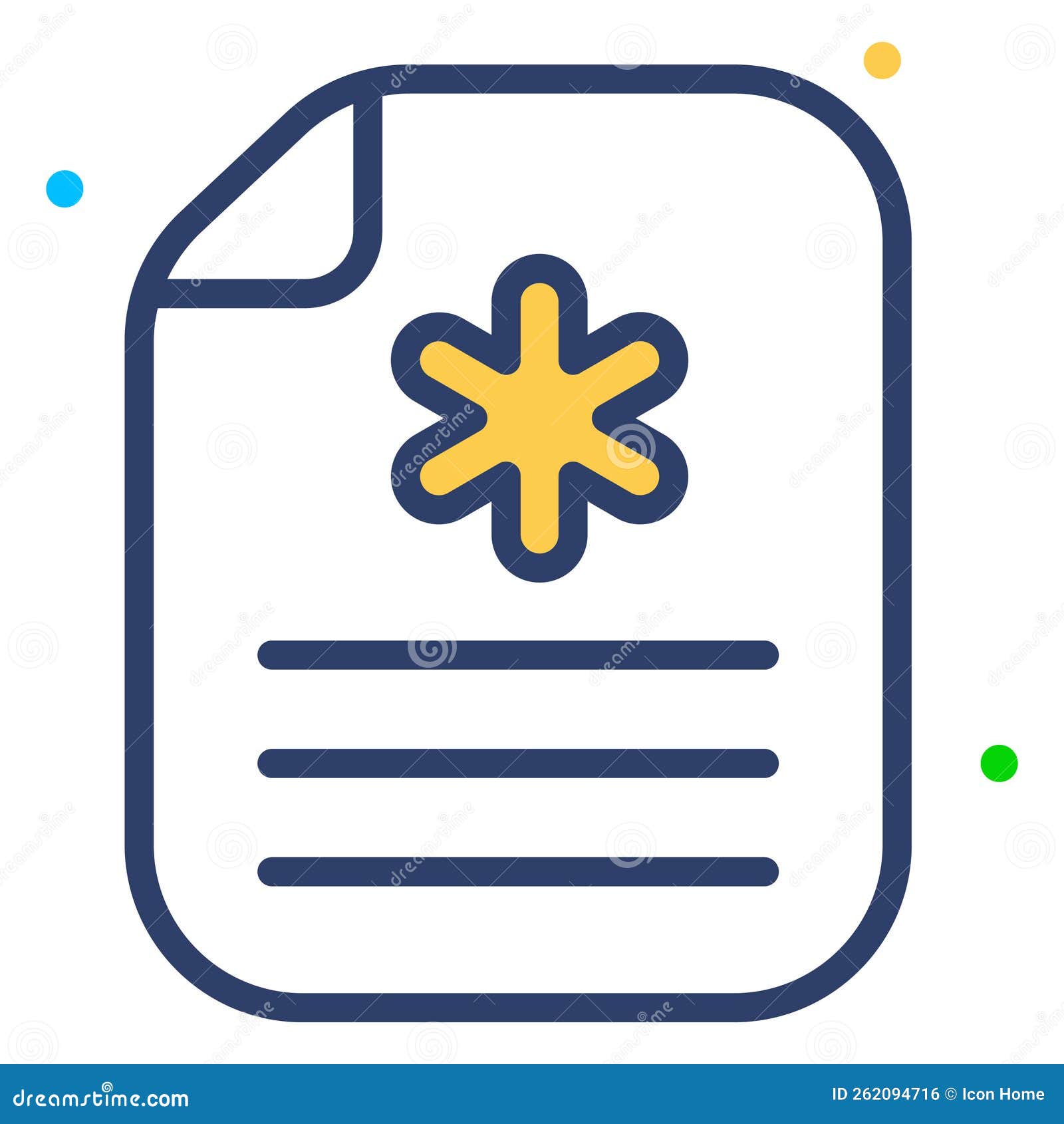 Document Healthcare Medical, Vector Graphic Illustration Icon Stock ...