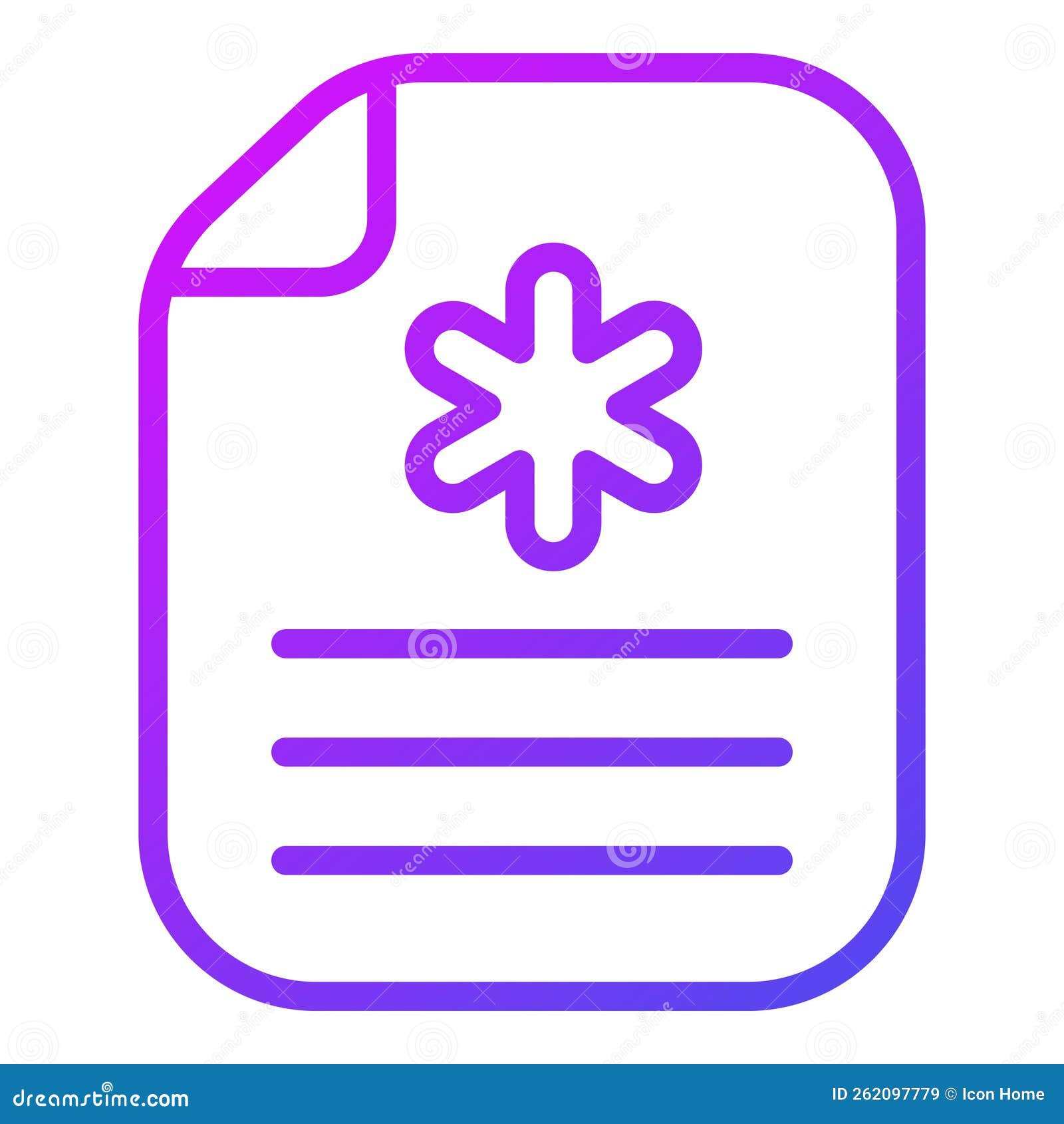 Document Healthcare Medical, Vector Graphic Illustration Icon Stock ...