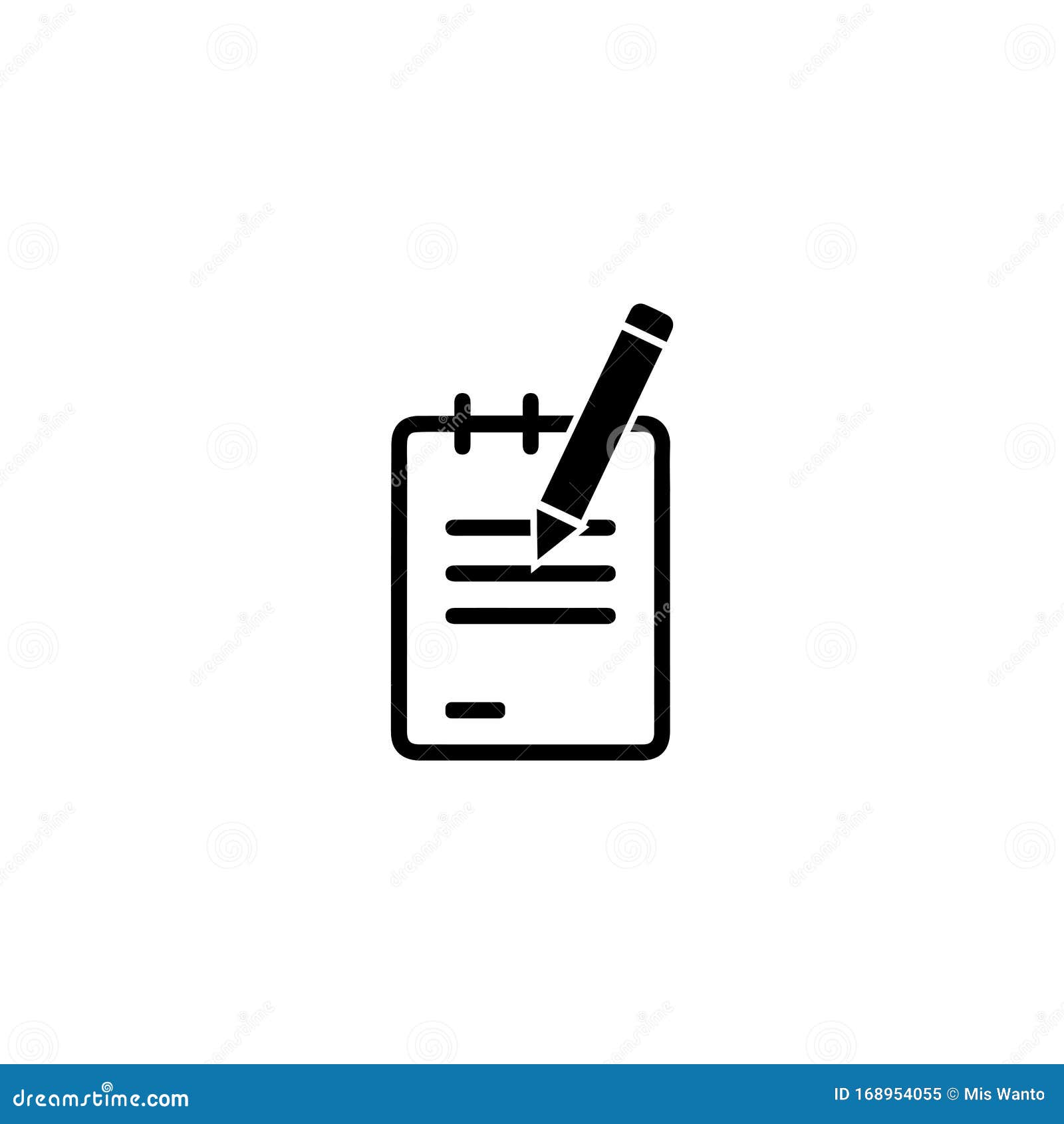 Document Icon with Check and Cross Symbol Vector Illustration Stock ...