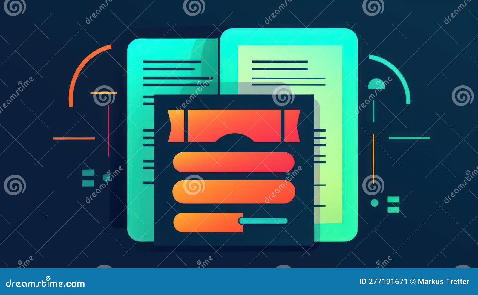 A Document Icon Representing the Importance of Organizing and Managing ...