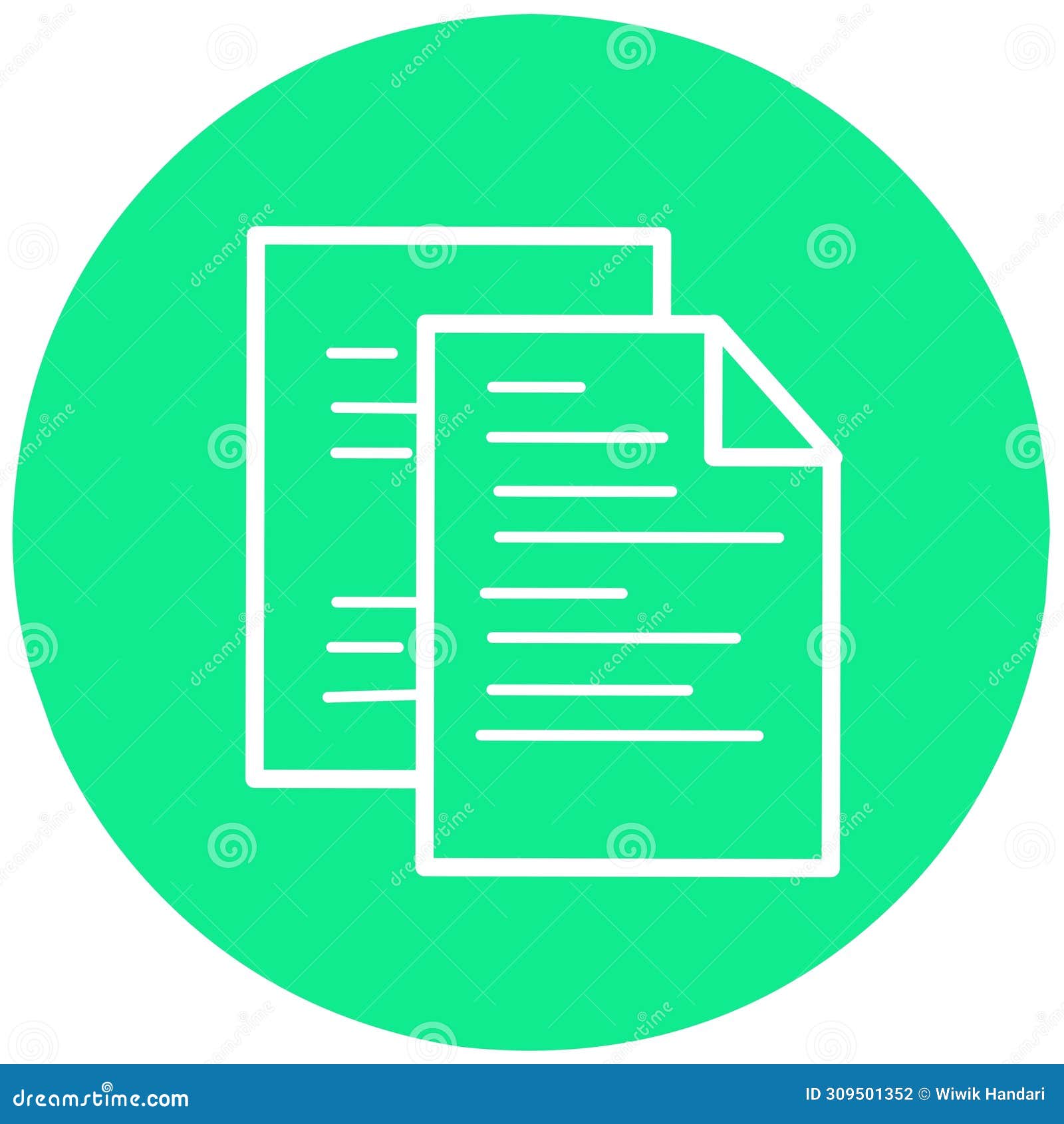 Document Icon. Profile Sign. Paper Icon. Prepare Document. Personal ...