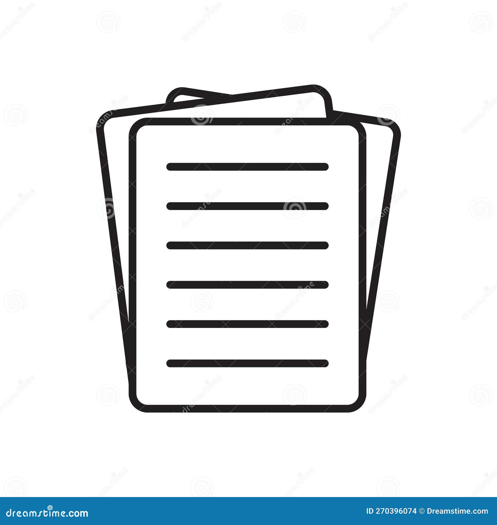 Document Icon. Text Document Vector Icon, Design Element Stock Vector ...